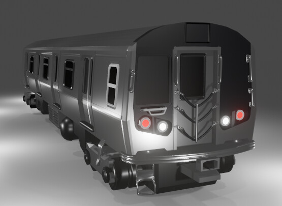 ArtStation - New York Subway Train