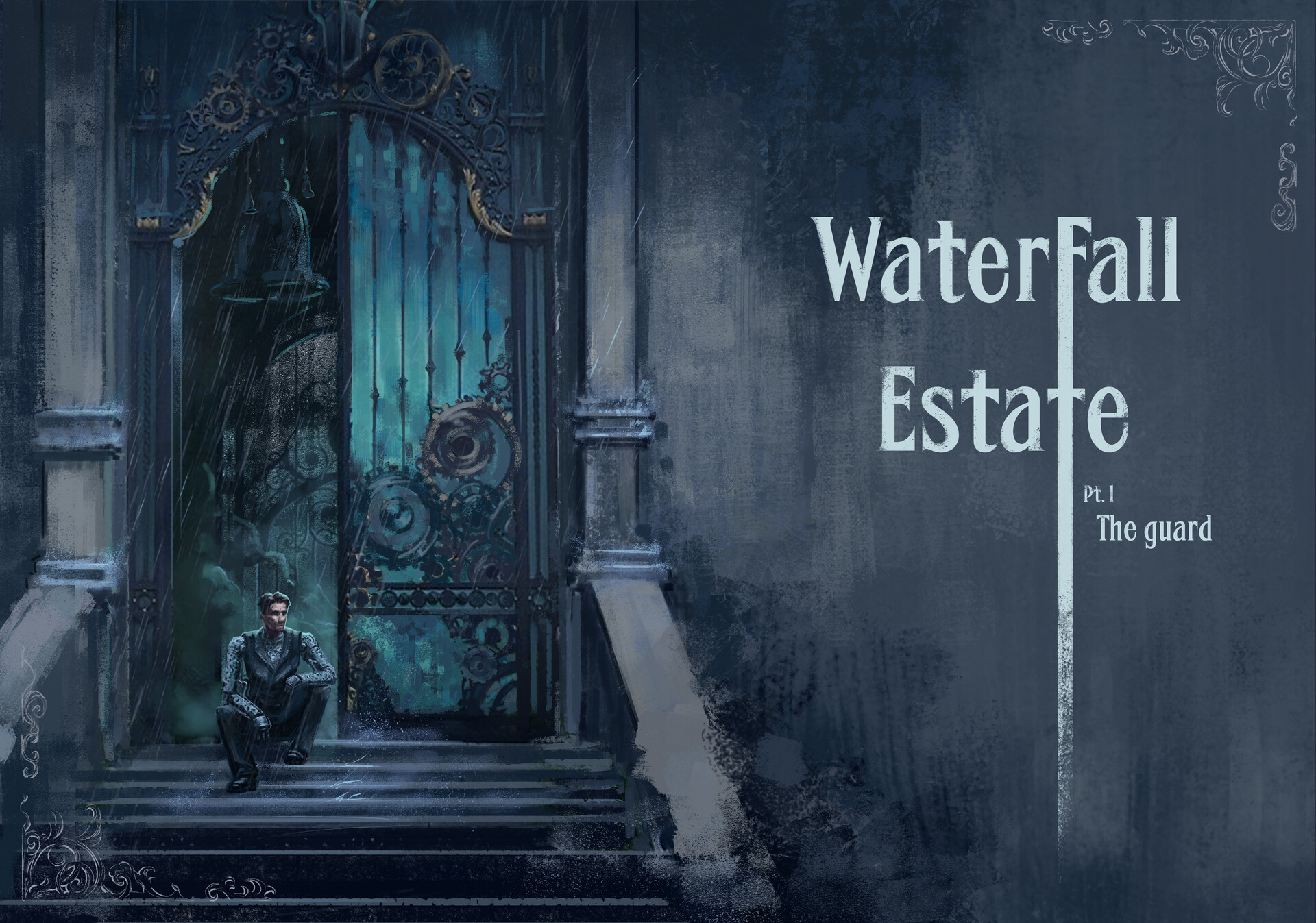 ArtStation - Waterfall Estate, Pt. 1, The guard