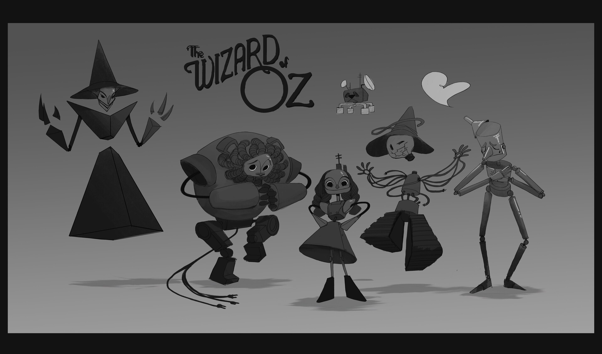 ArtStation - The Wizard of Oz | Robots