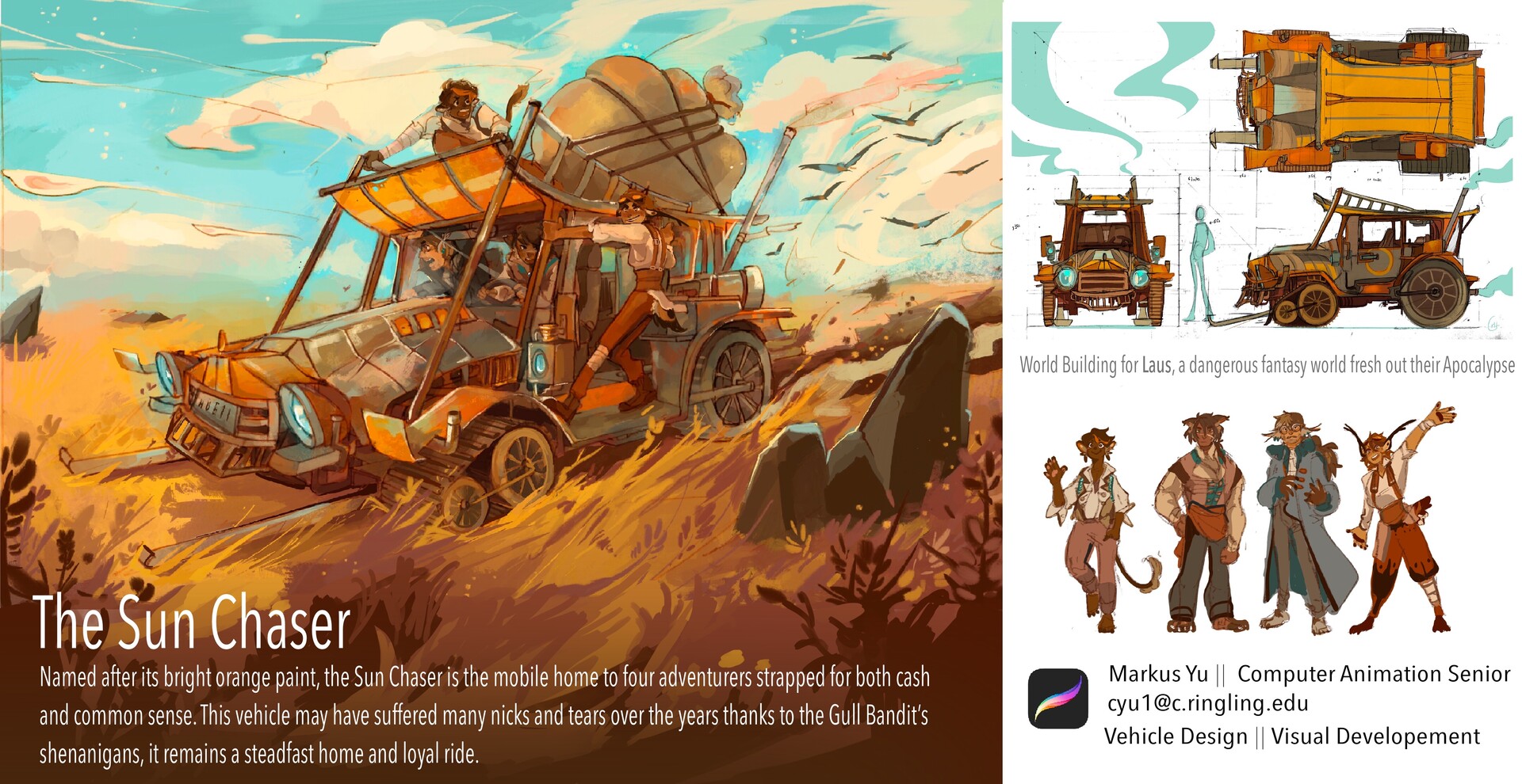 ArtStation - Sun Chaser— Vehicle Design