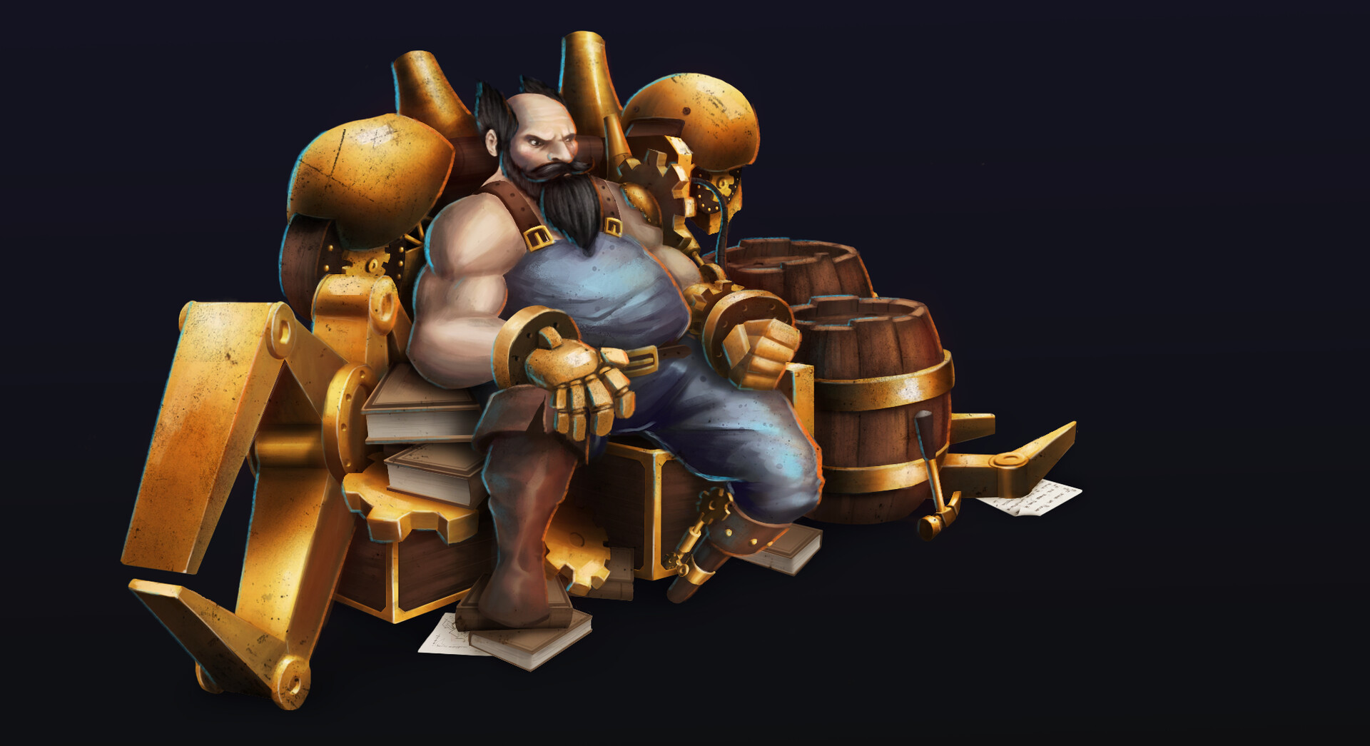 ArtStation - Concept Art Paris Apo - Mecha Master