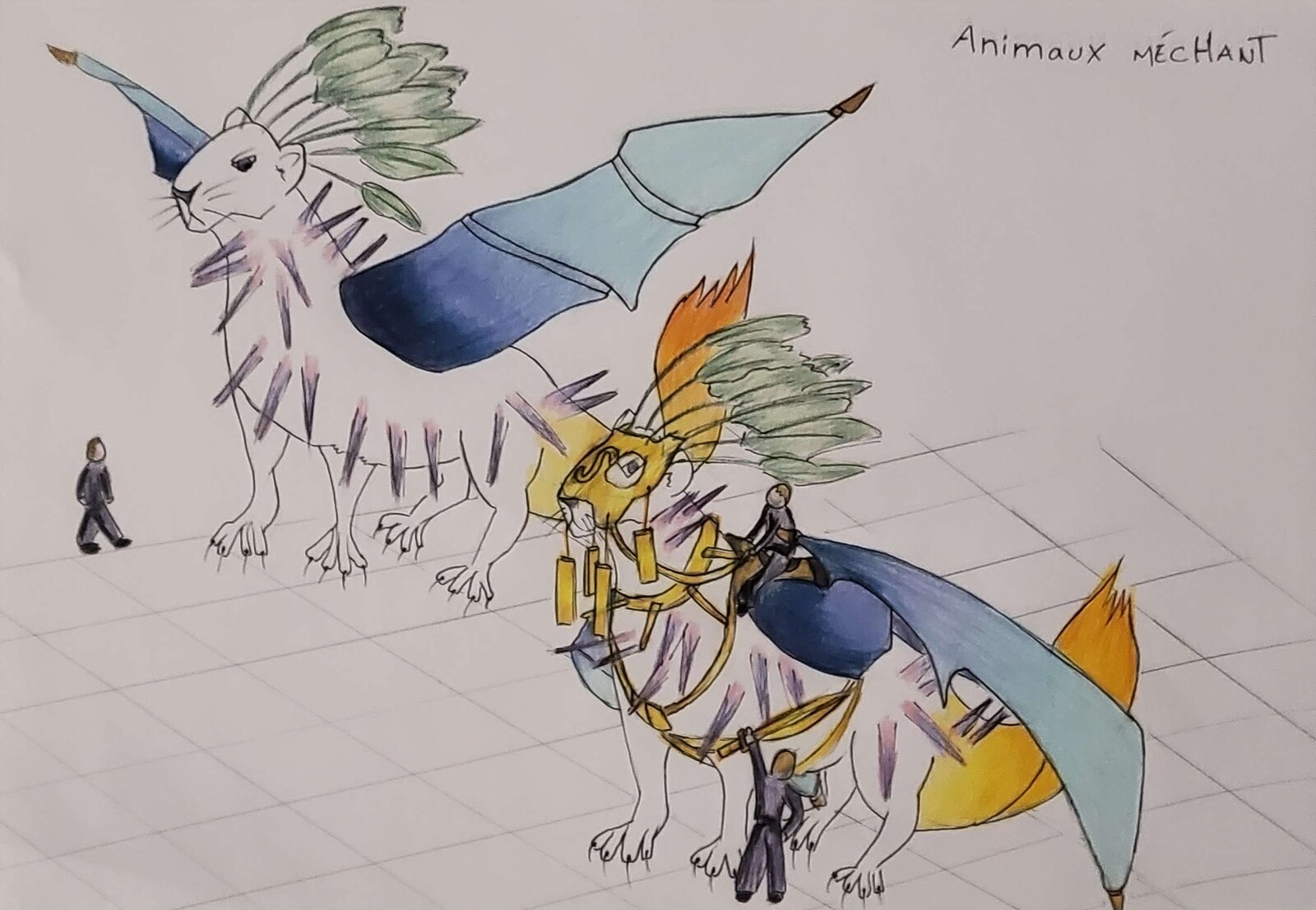 Aurore Girot - Animaux méchant