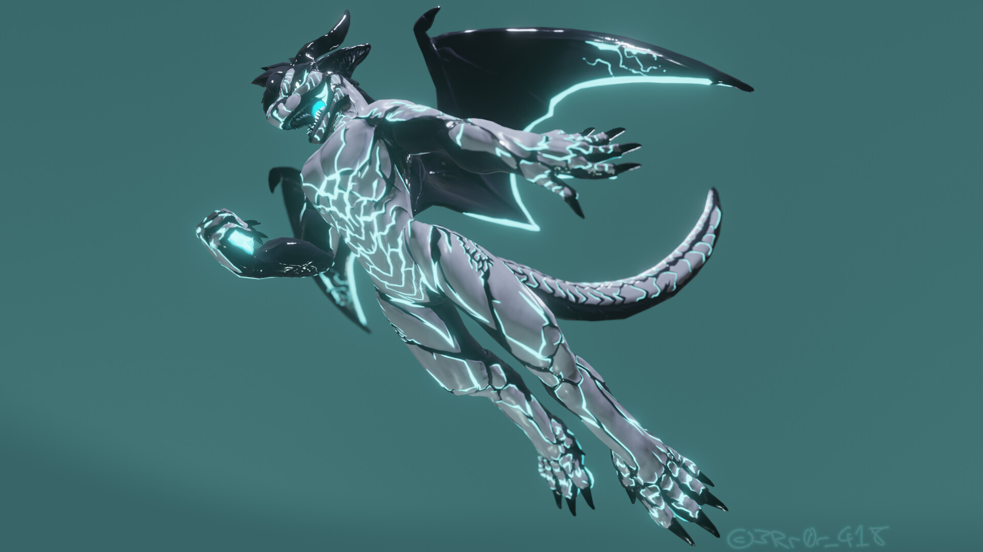 ArtStation - Neos Dragon Render