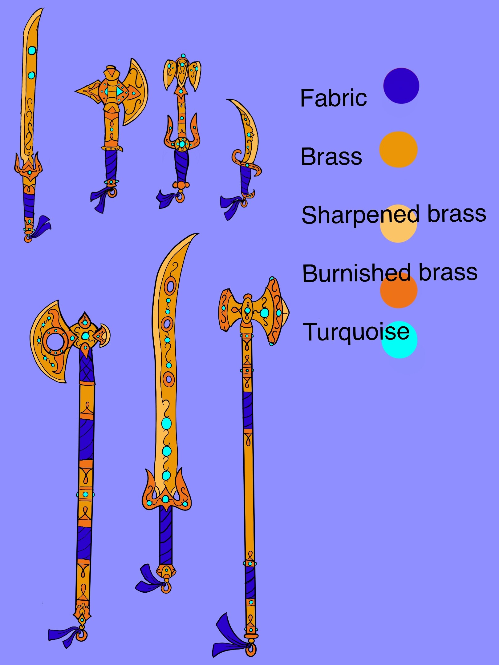 ArtStation - Yokudan weapon concept