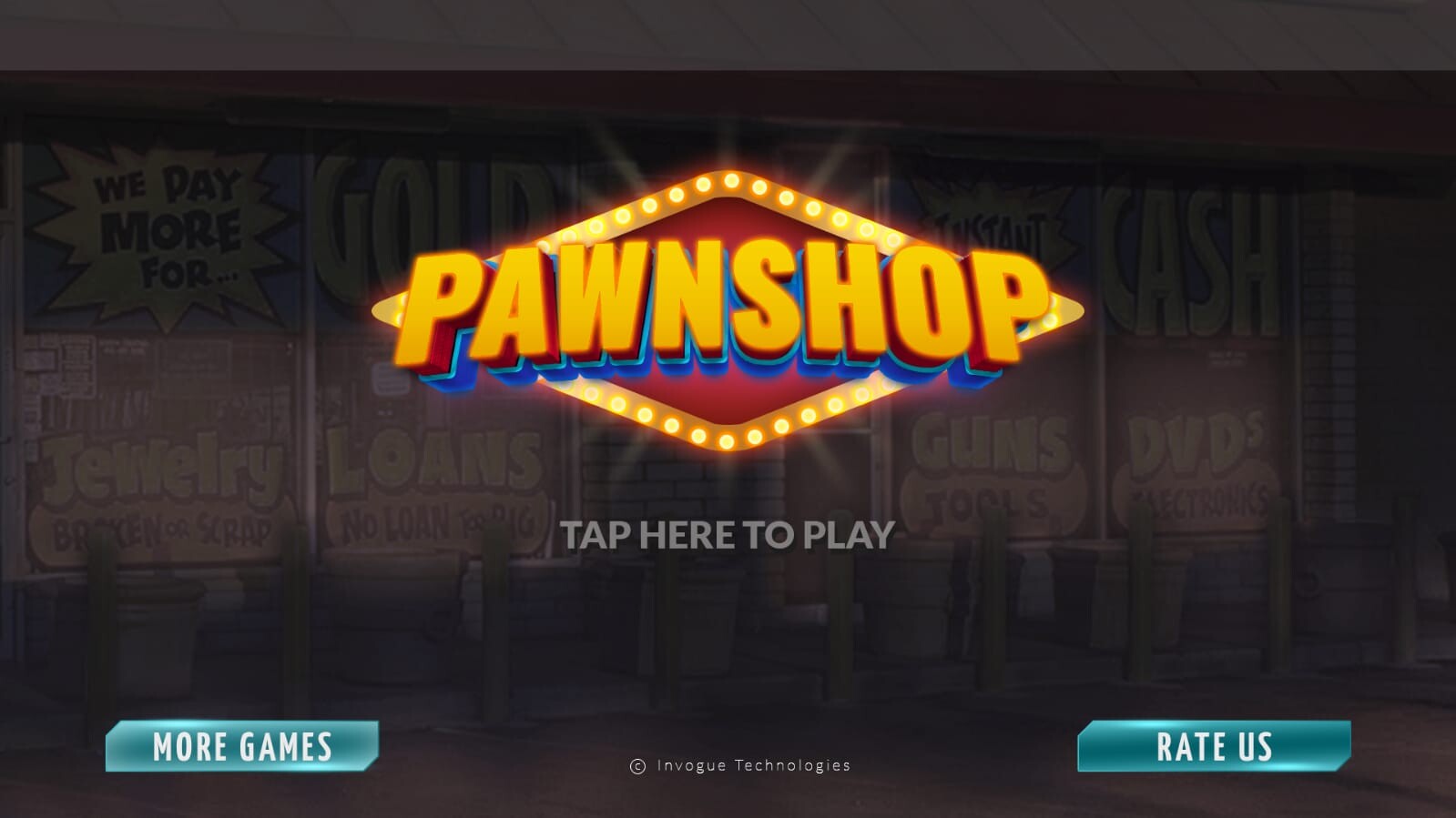 ArtStation - Pawn Shop Game UI at Invogue technologies