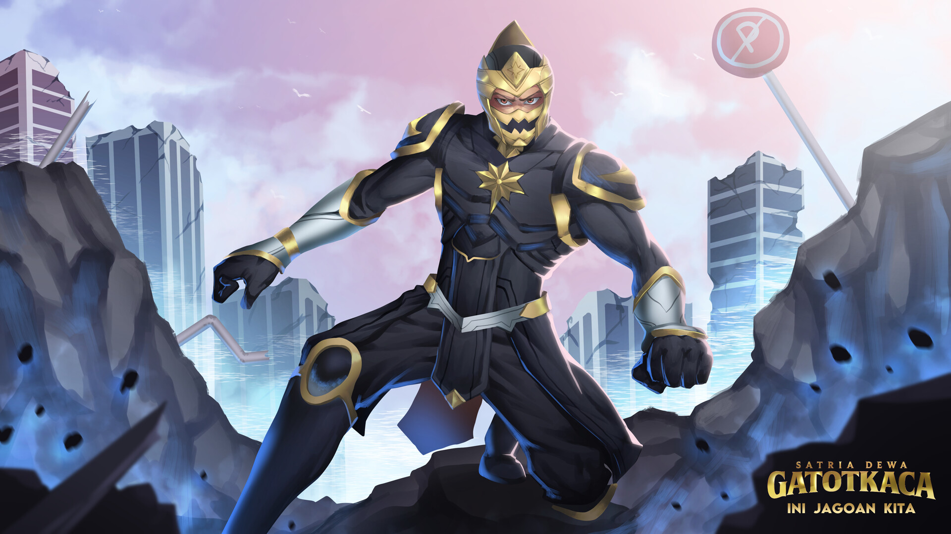 ArtStation - Satria Dewa : Gatotkaca