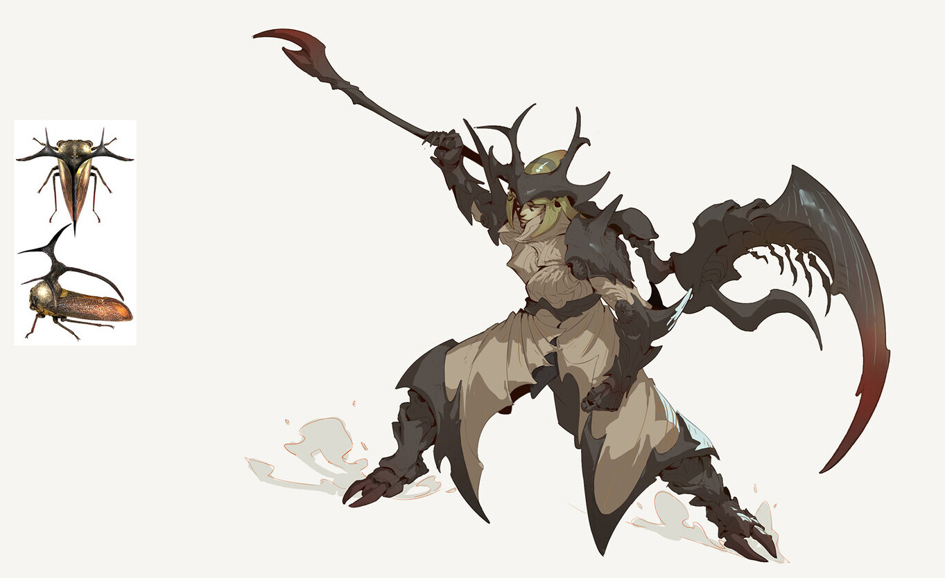 ArtStation - Bug worrior