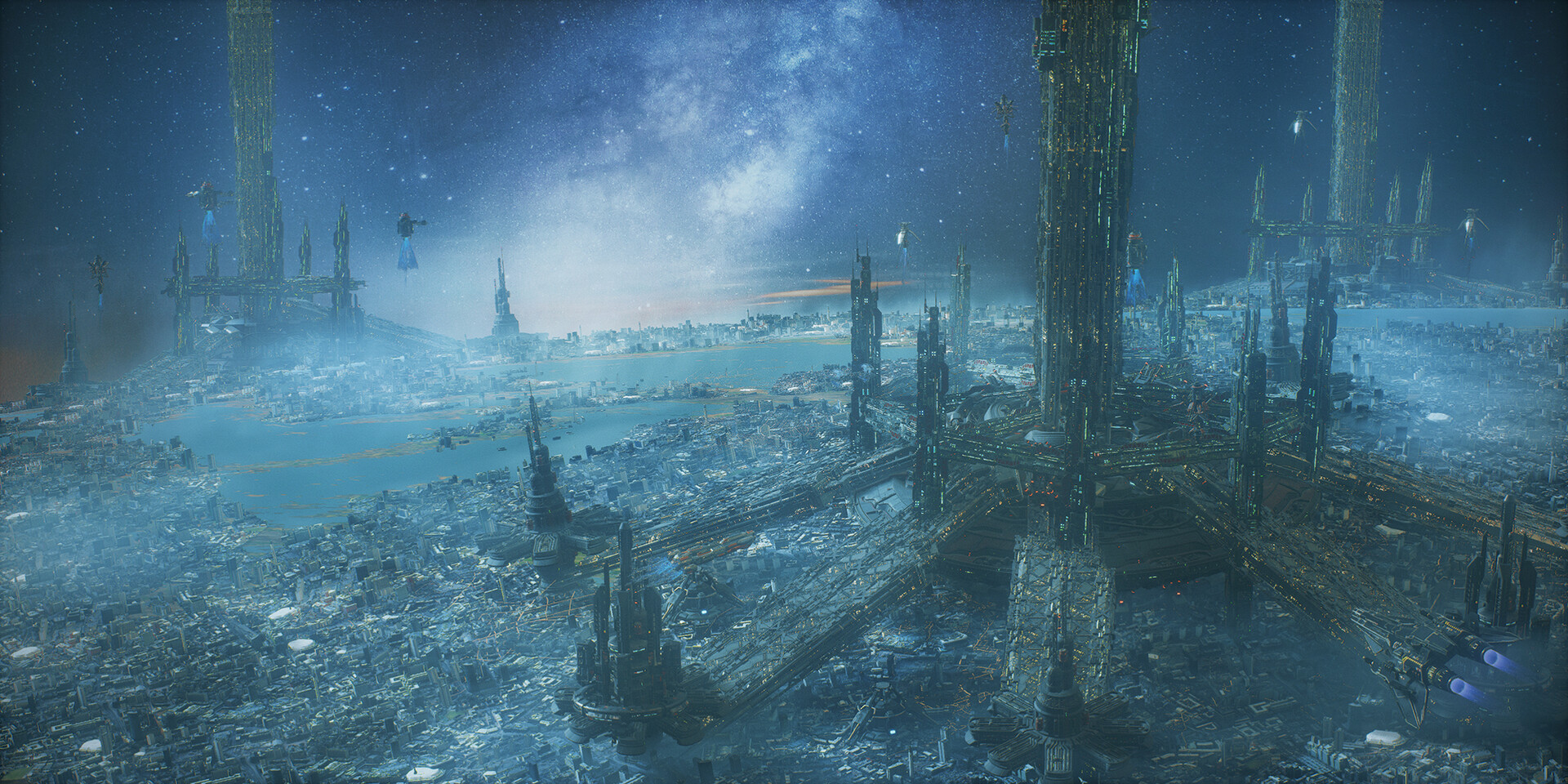 ArtStation - Space City