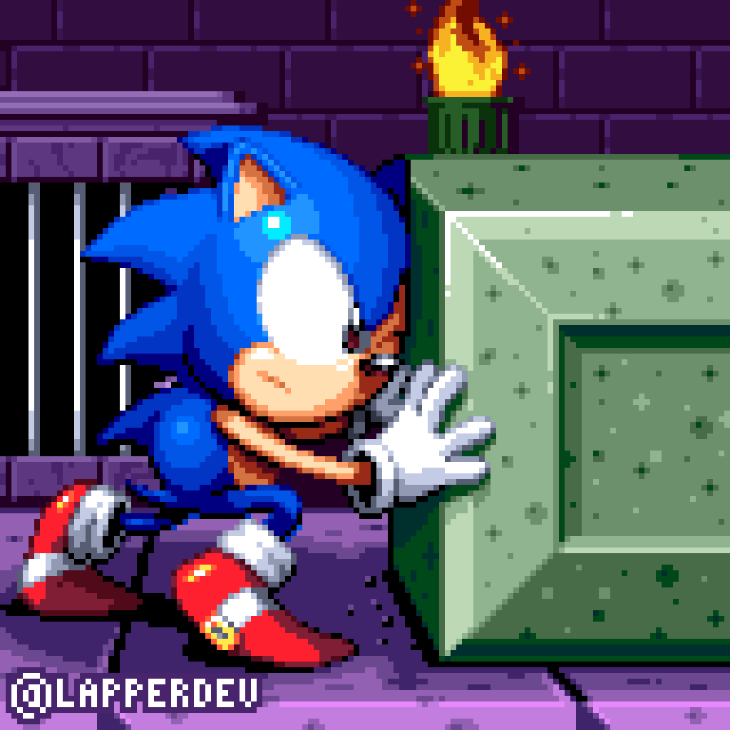 Lapper - Artist & Editor - Classic Sonic Doodles