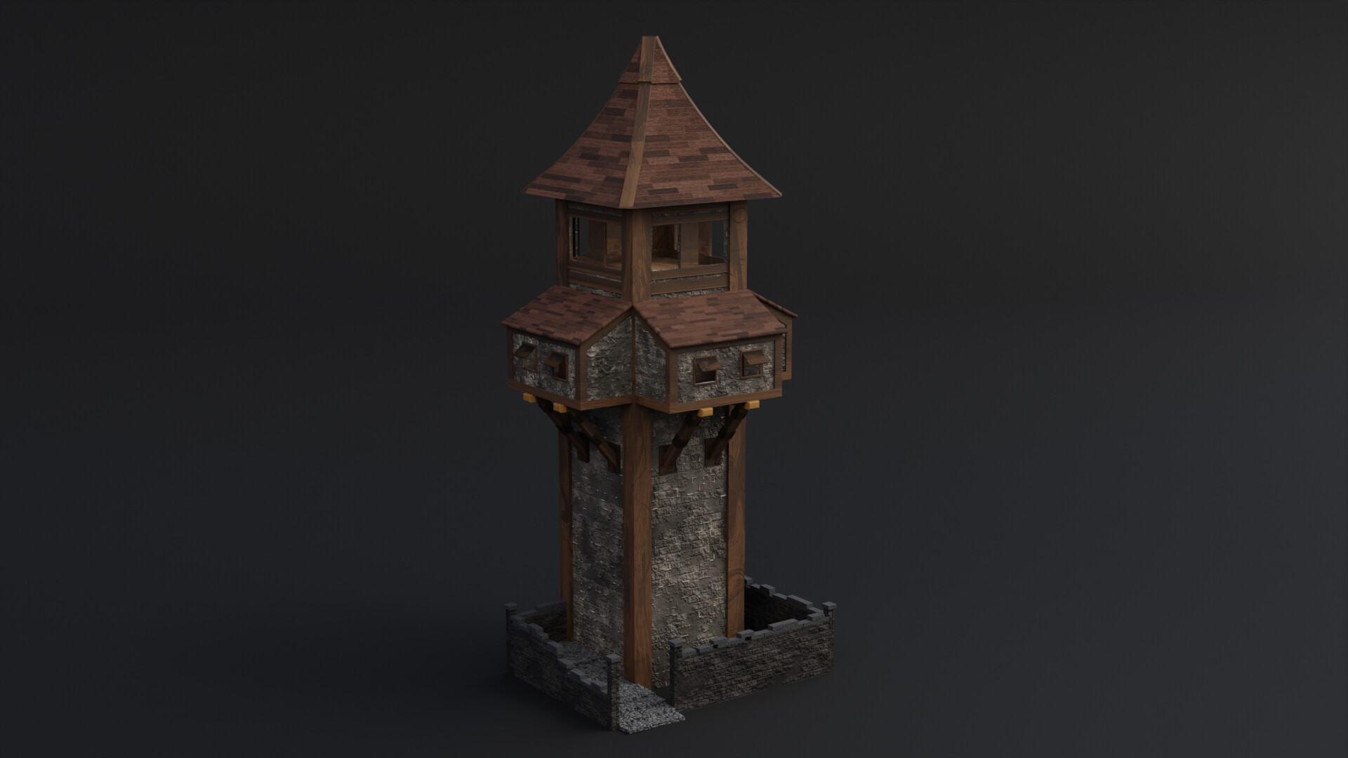 ArtStation - Medeival Tower