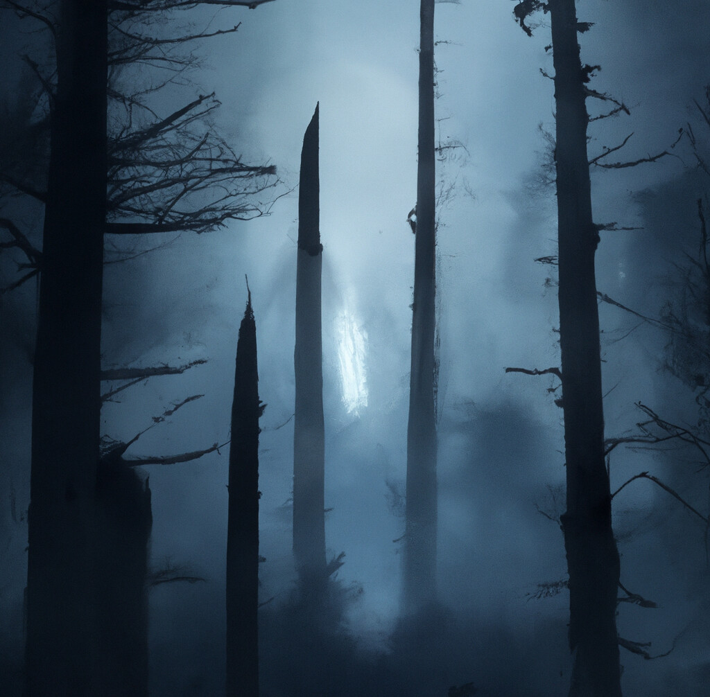 ArtStation - Misty forest