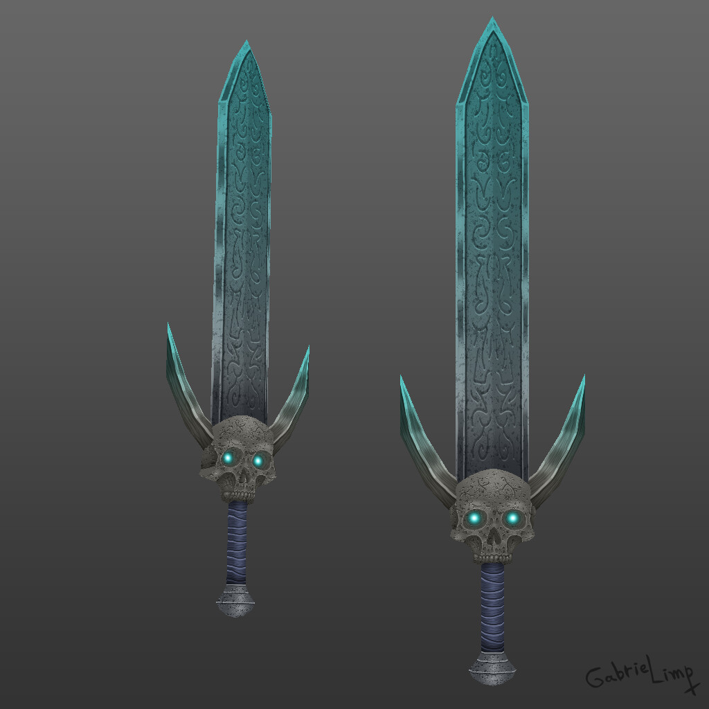 ArtStation - FrostDeath Blade