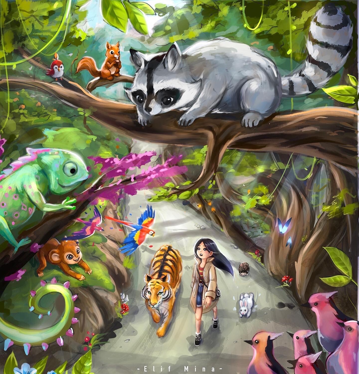 ArtStation - Forest Theme 🌴