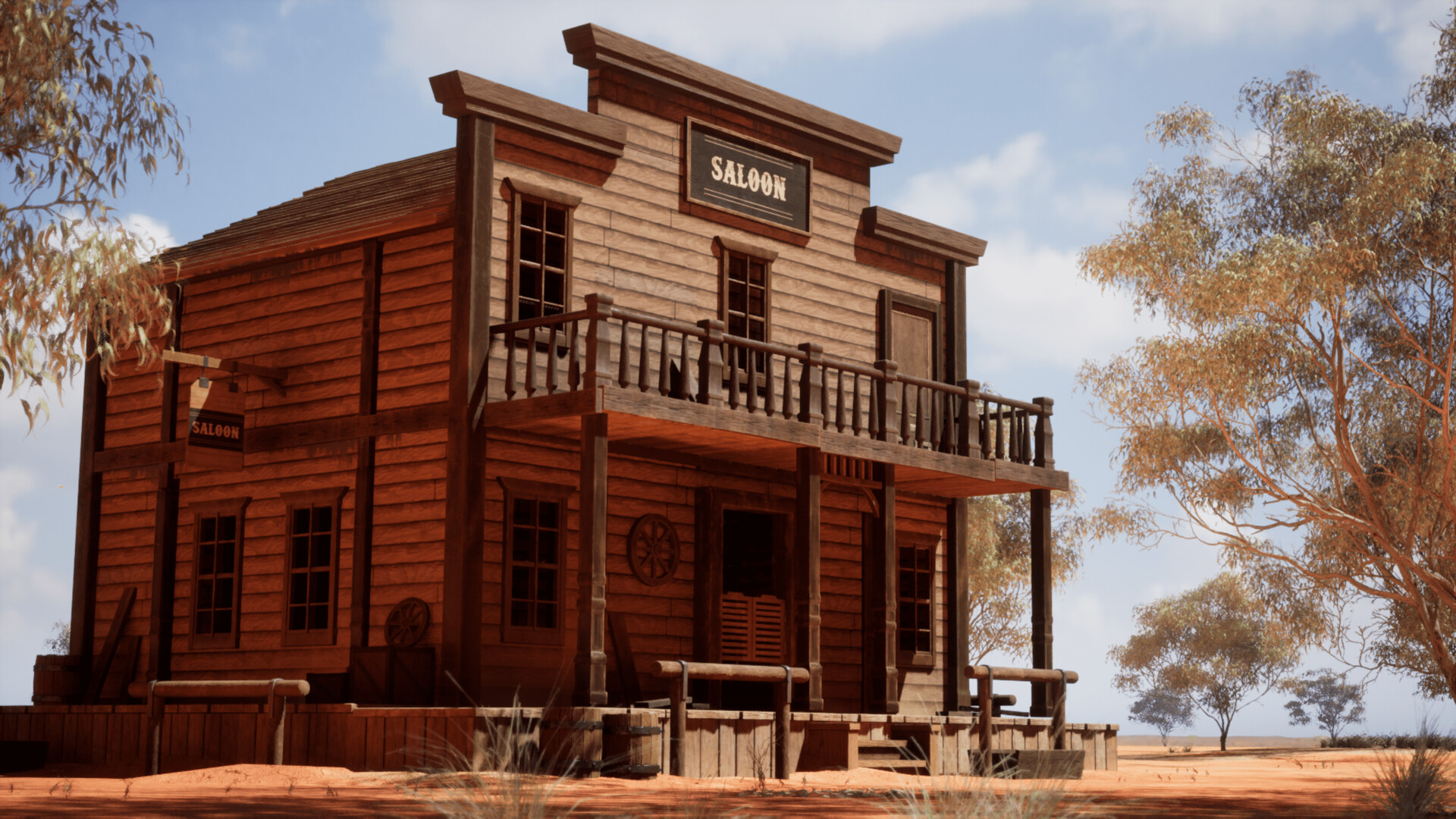 ArtStation - Modular Saloon