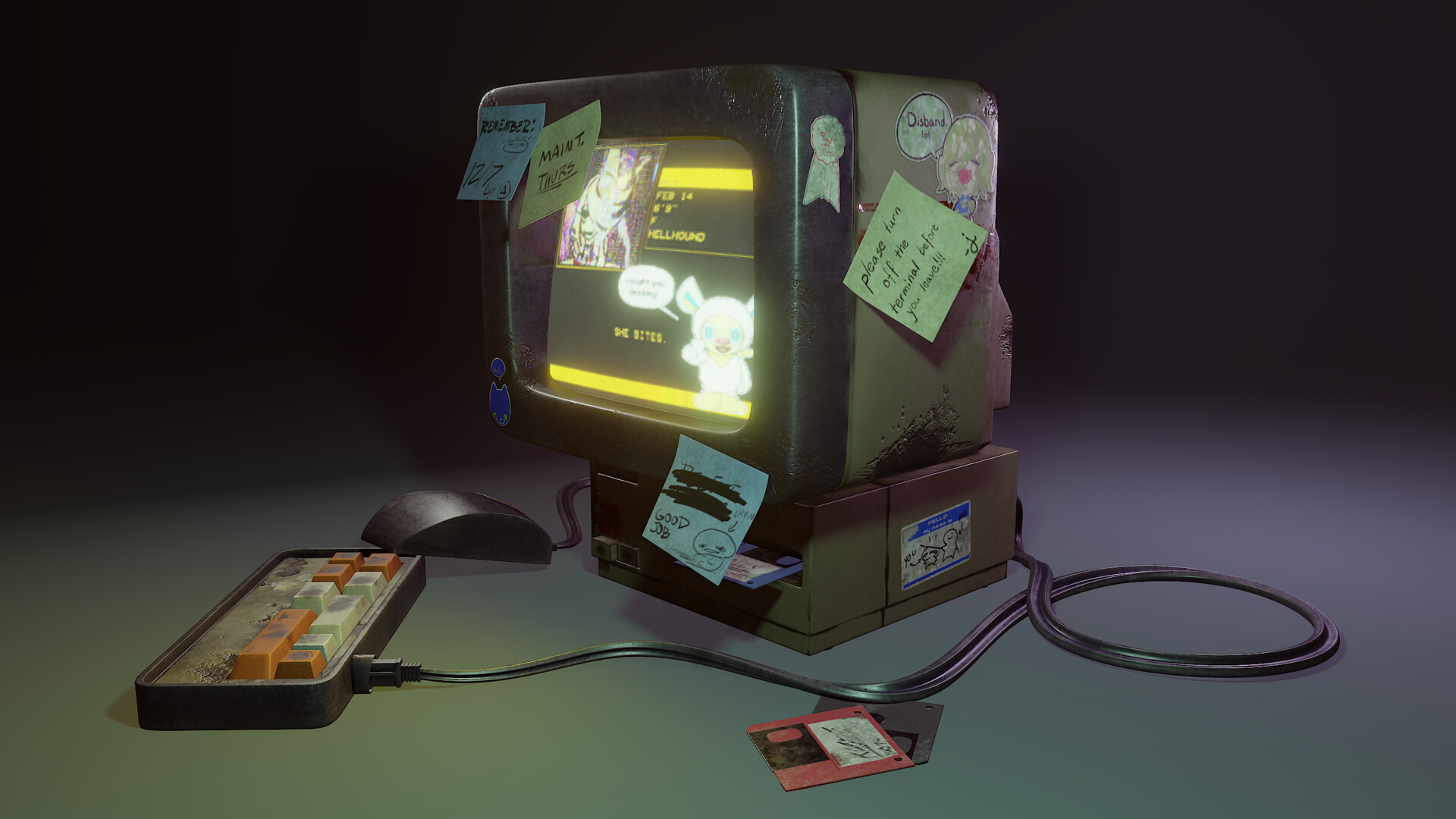 ArtStation - Computer Terminal