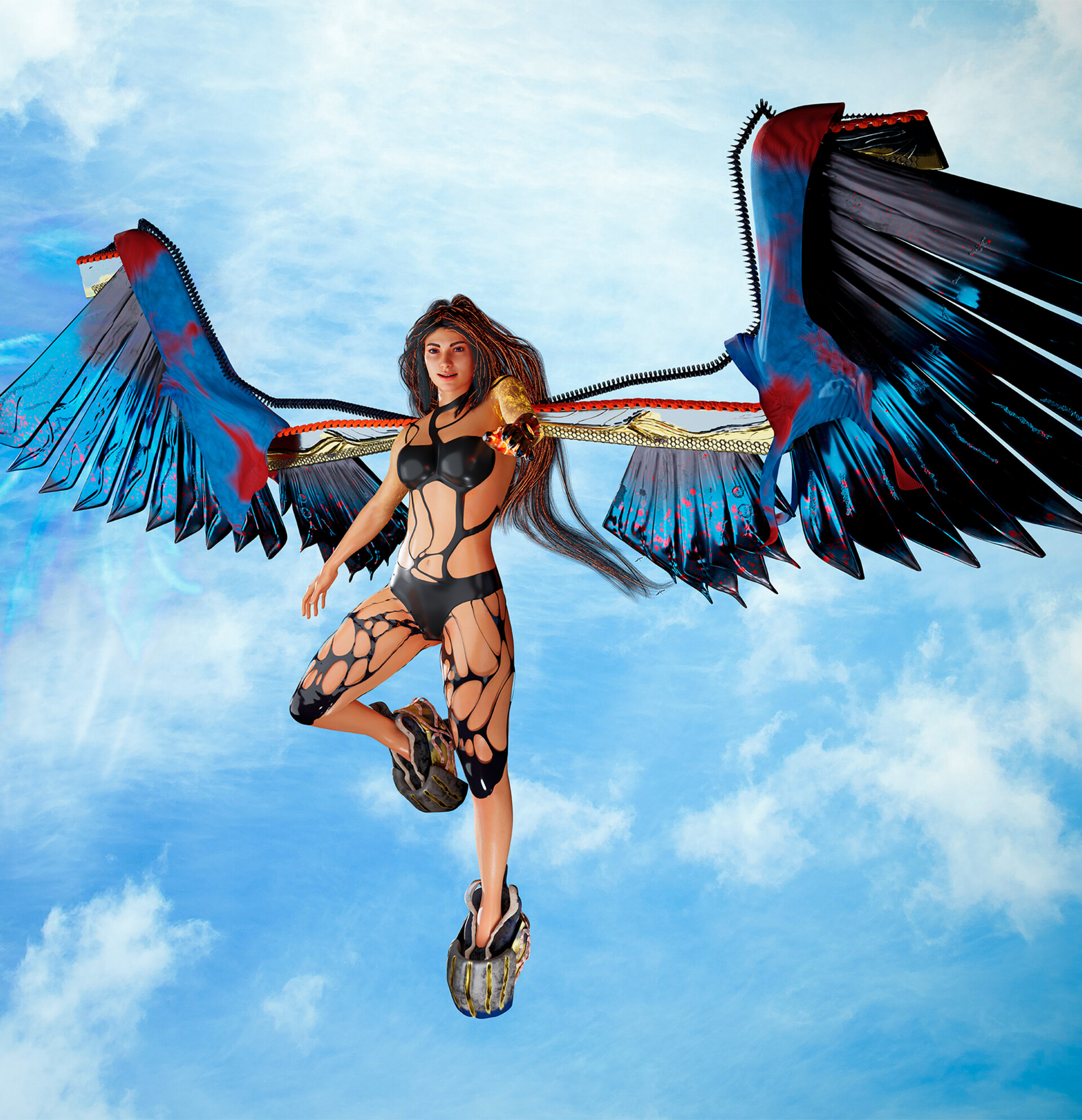 ArtStation - techno angel