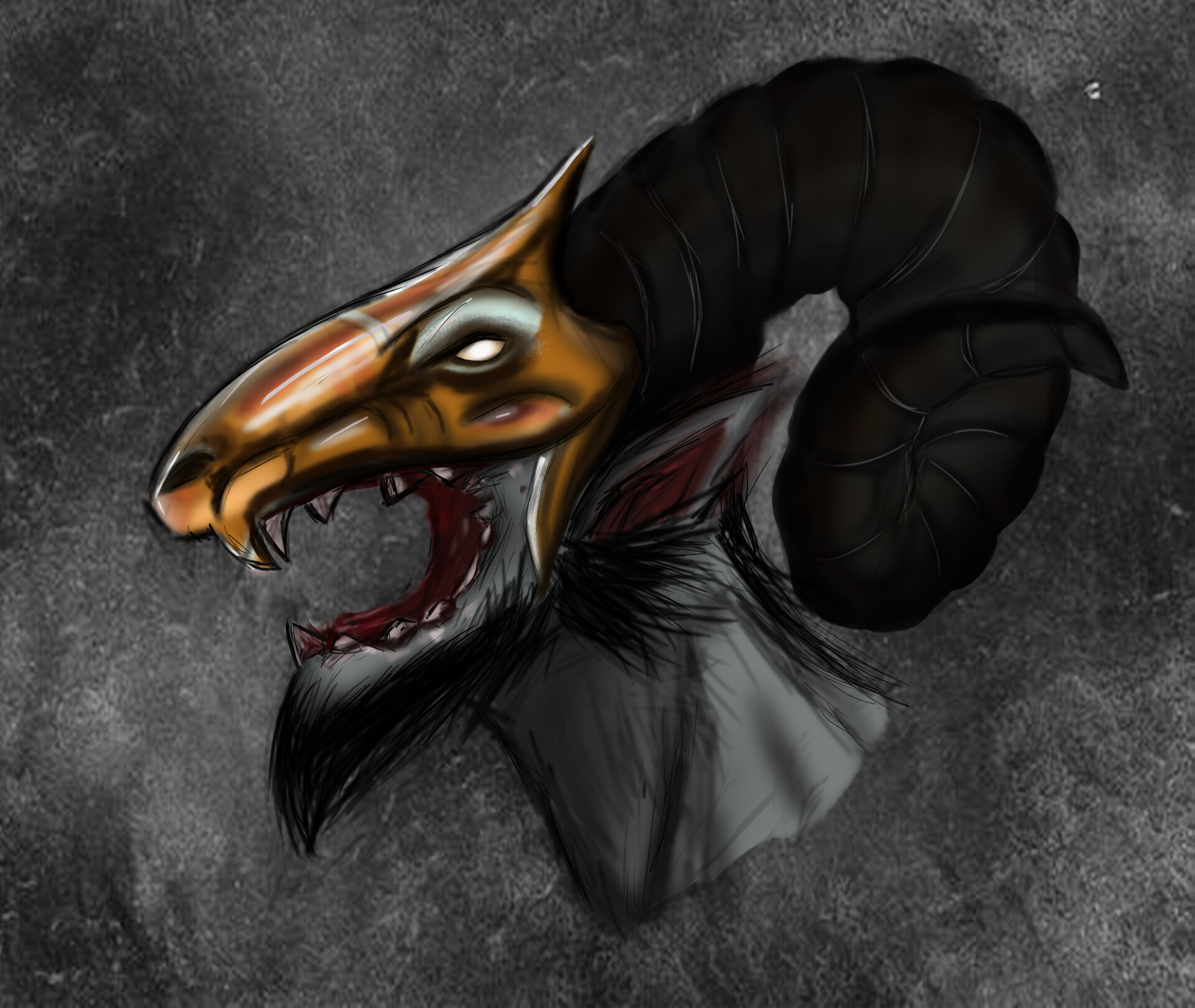 ArtStation - God of War 3, Satyr