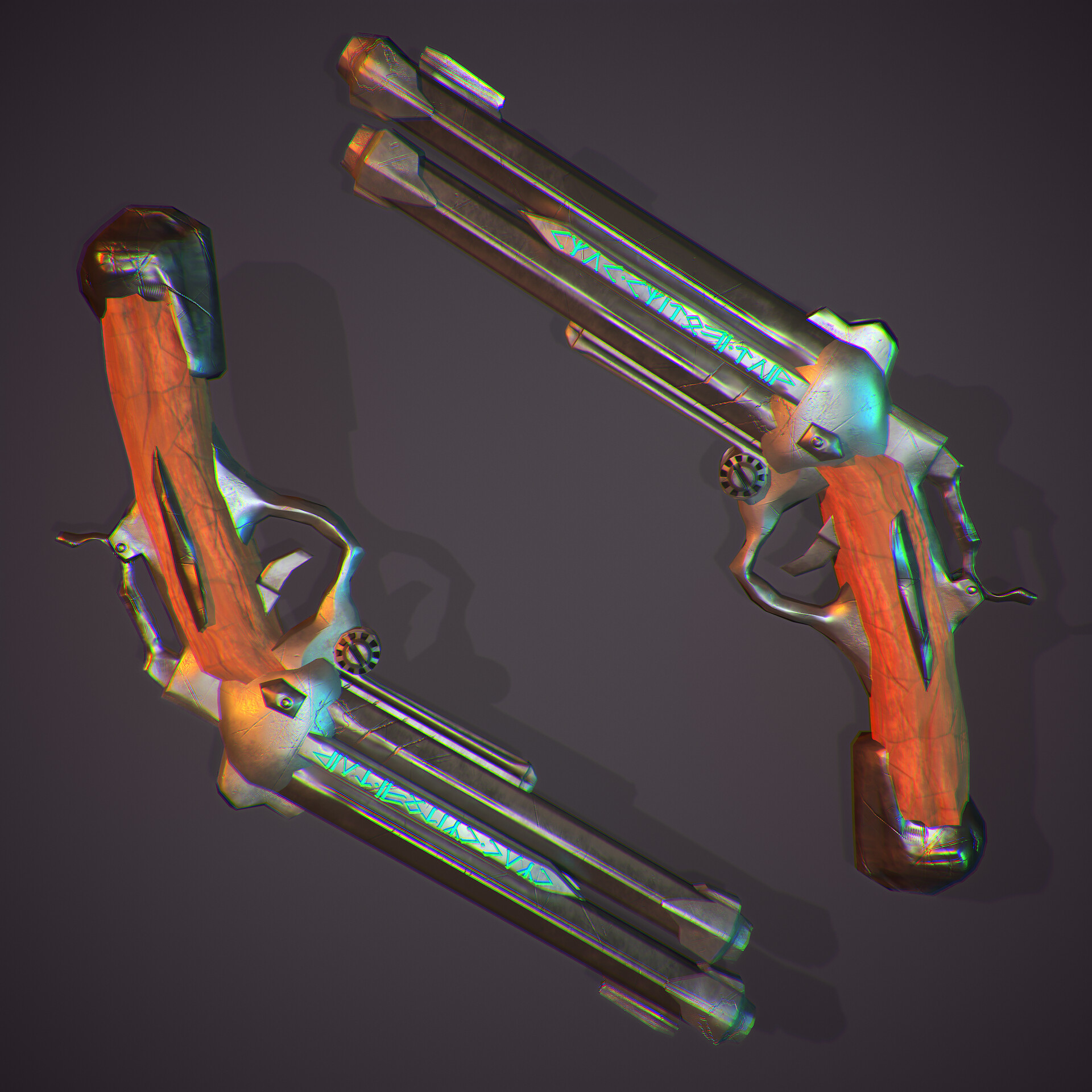 ArtStation - Dwarfs runic gun