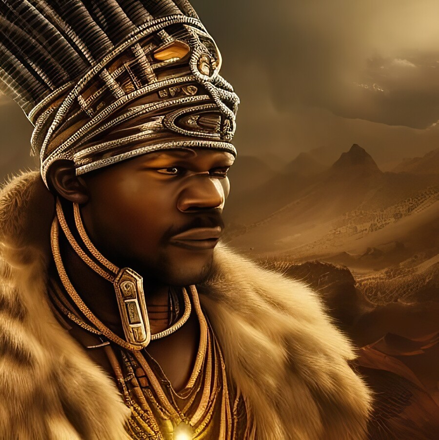 ArtStation - African warrior Priest