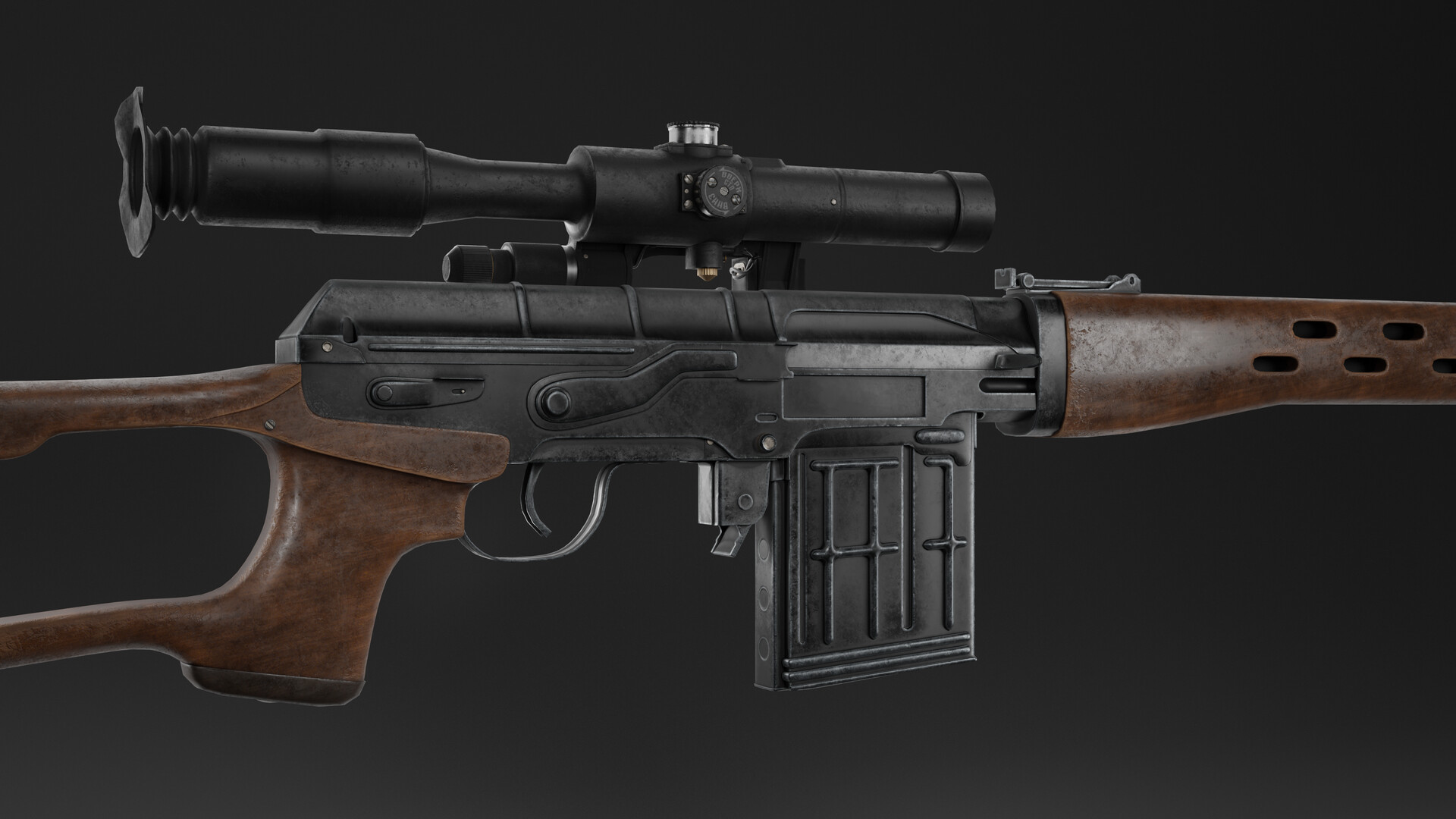 ArtStation - SVD Dragunov