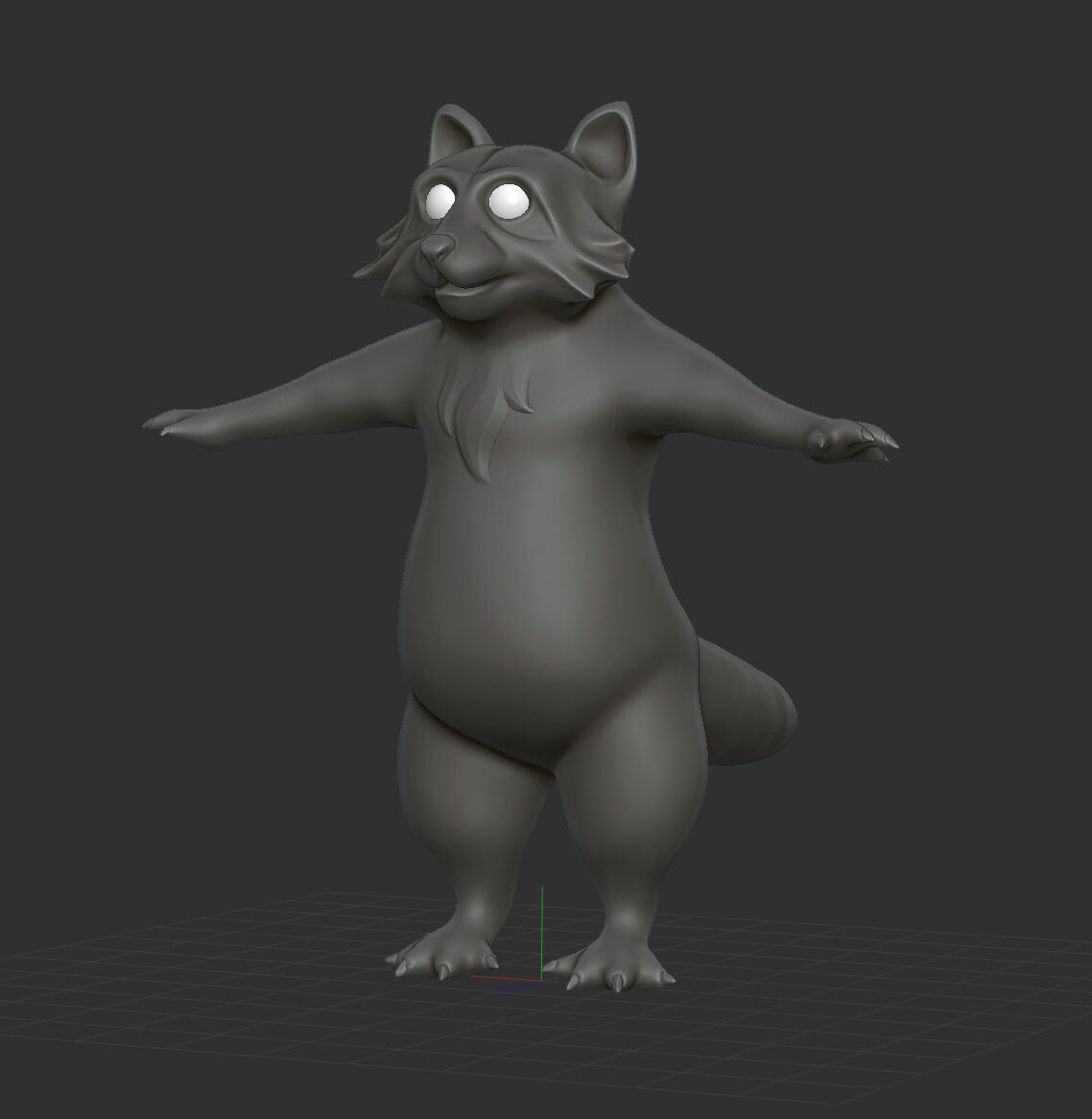 ArtStation - Quick random raccoon