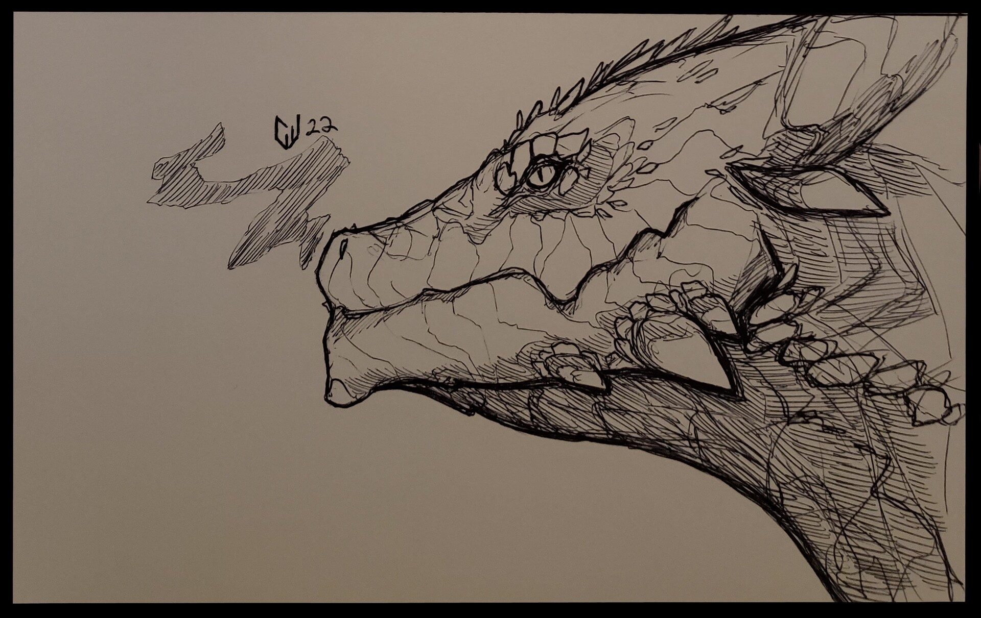 ArtStation - Smokey Dragon