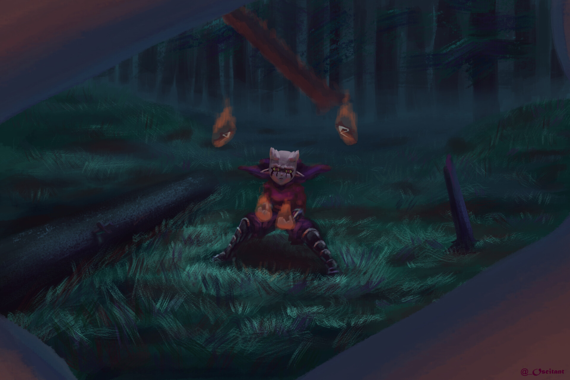 ArtStation - One Special Curse art