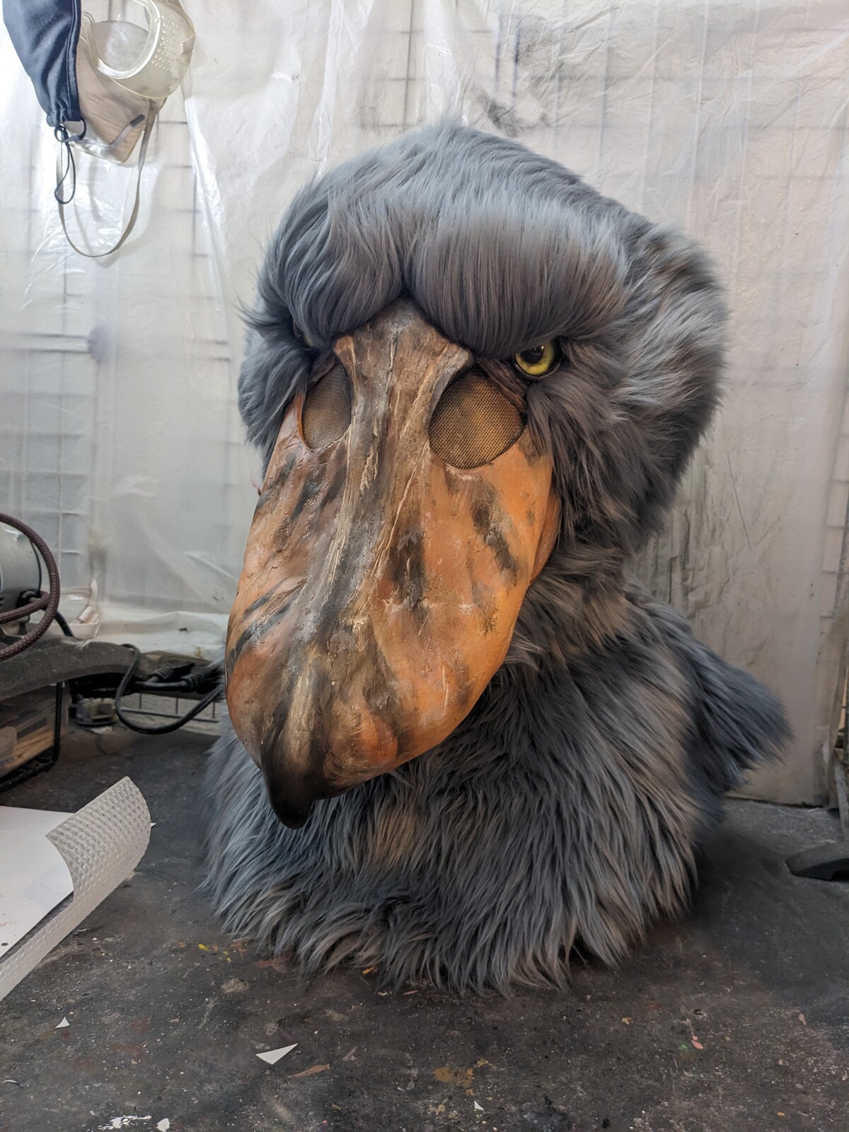 Tai Gordon - Shoebill Stork Mask