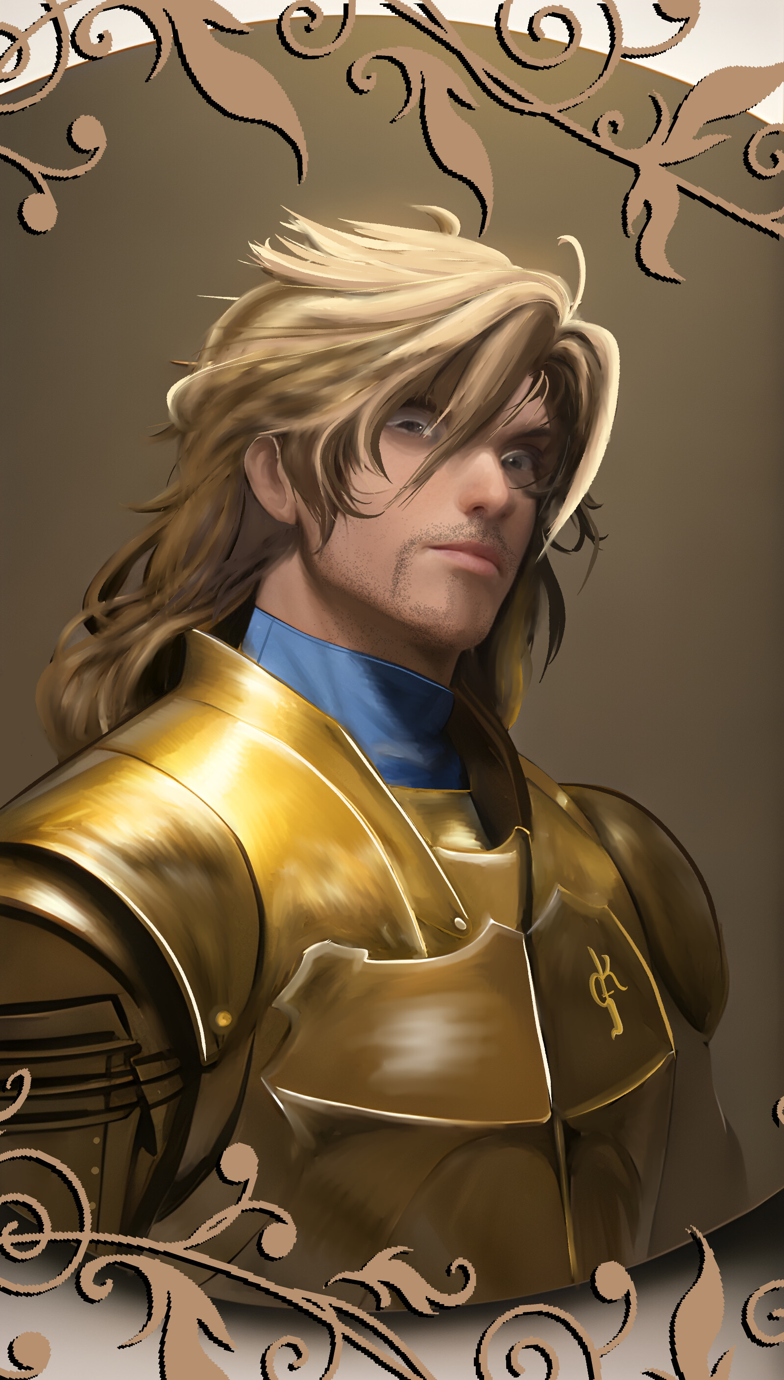 ArtStation - Knight In Gold