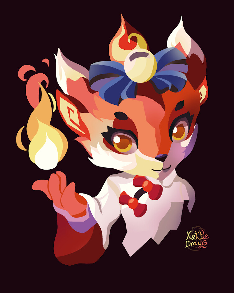 ArtStation - Fire Fox