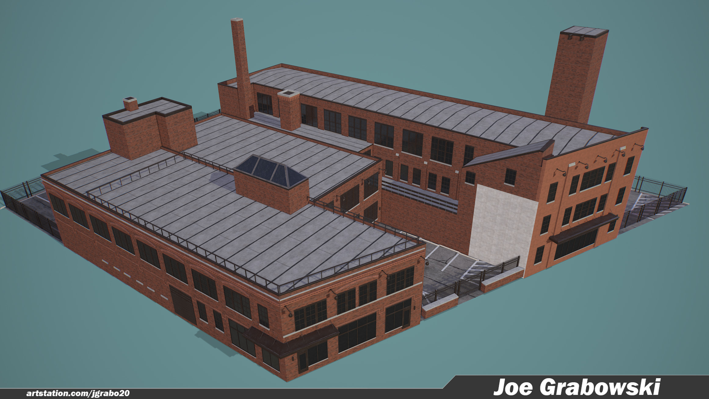 Joe Grabowski - Detroit Cork Town Buildings