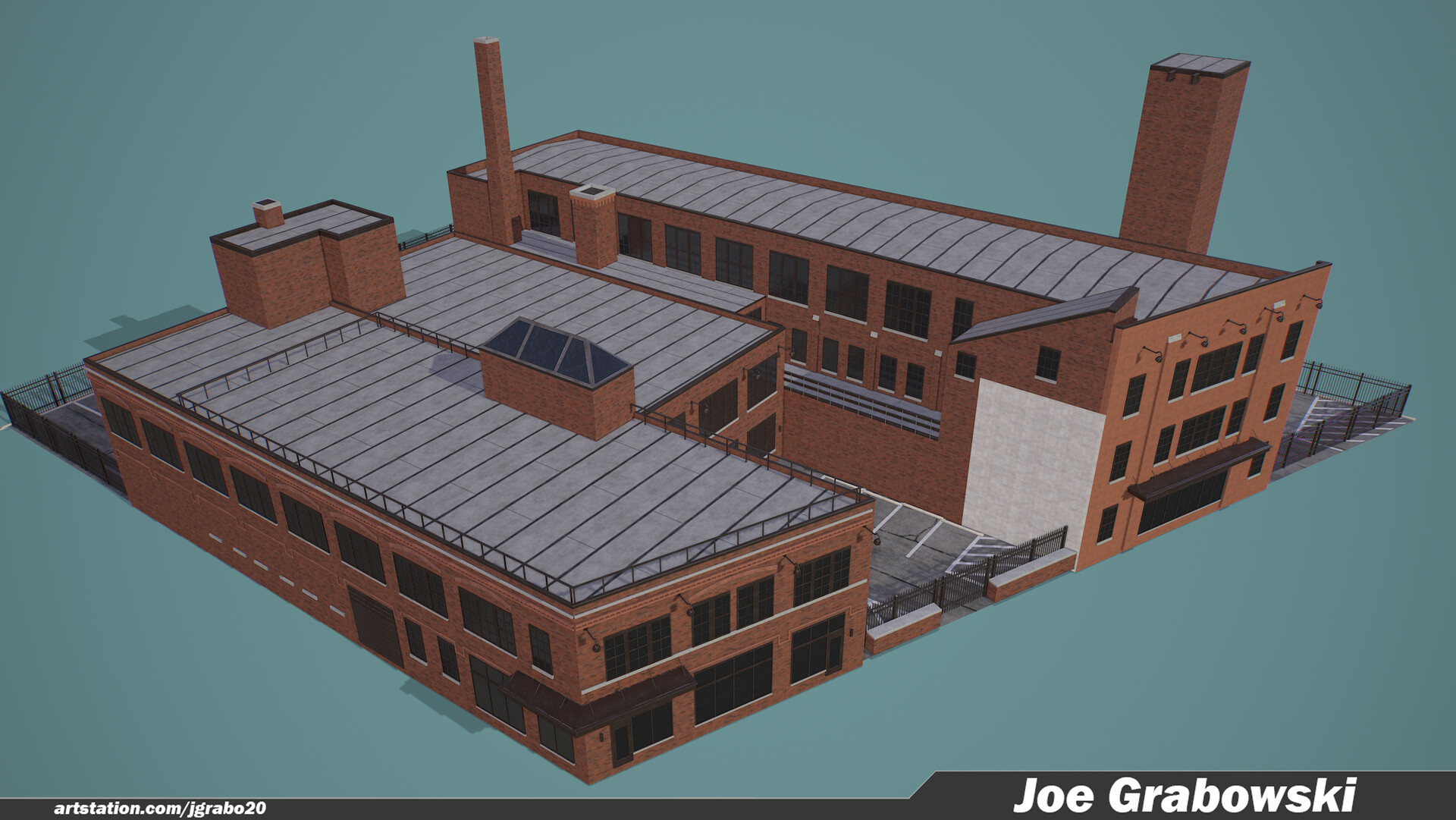 Joe Grabowski - Detroit Cork Town Buildings