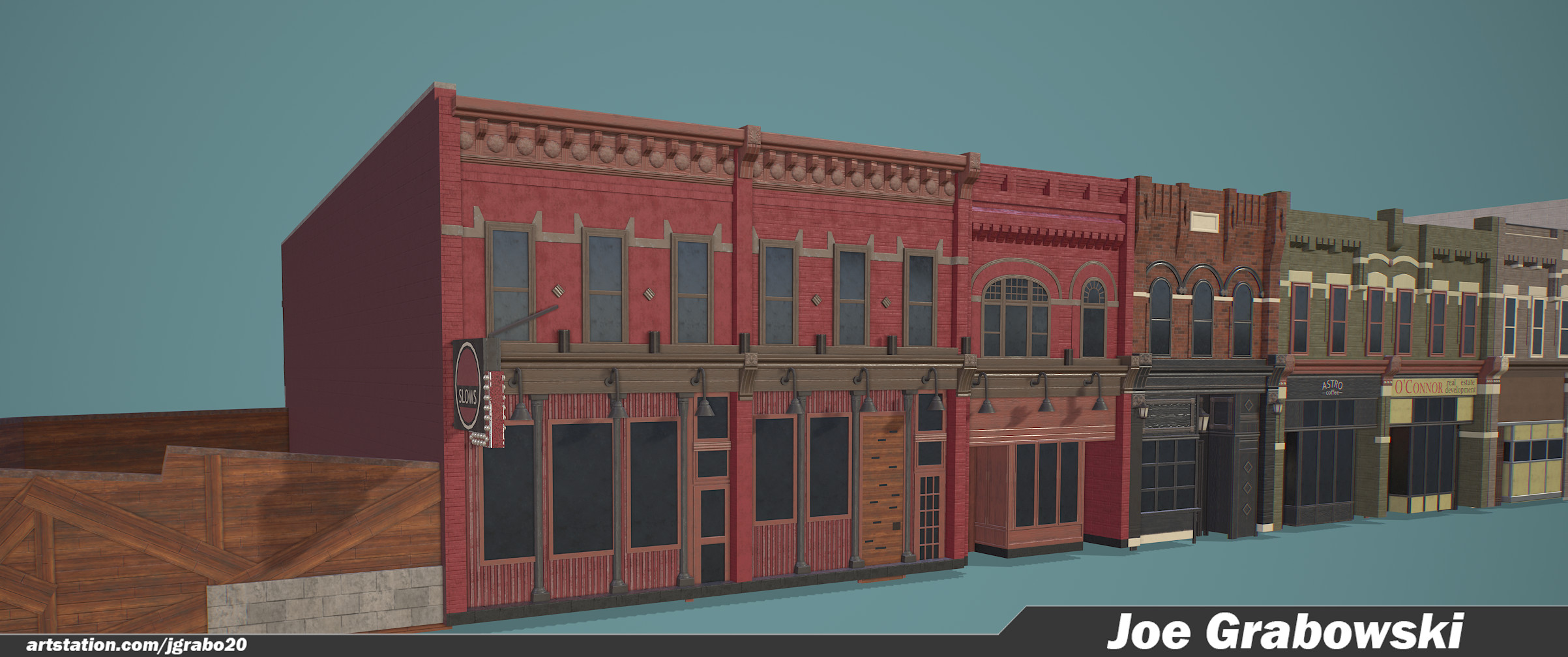 Joe Grabowski - Detroit Cork Town Buildings