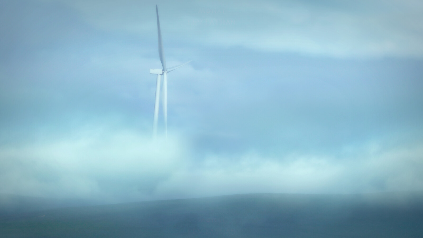 Monay Leviathan - Majestic Windmill Fantasy Poster