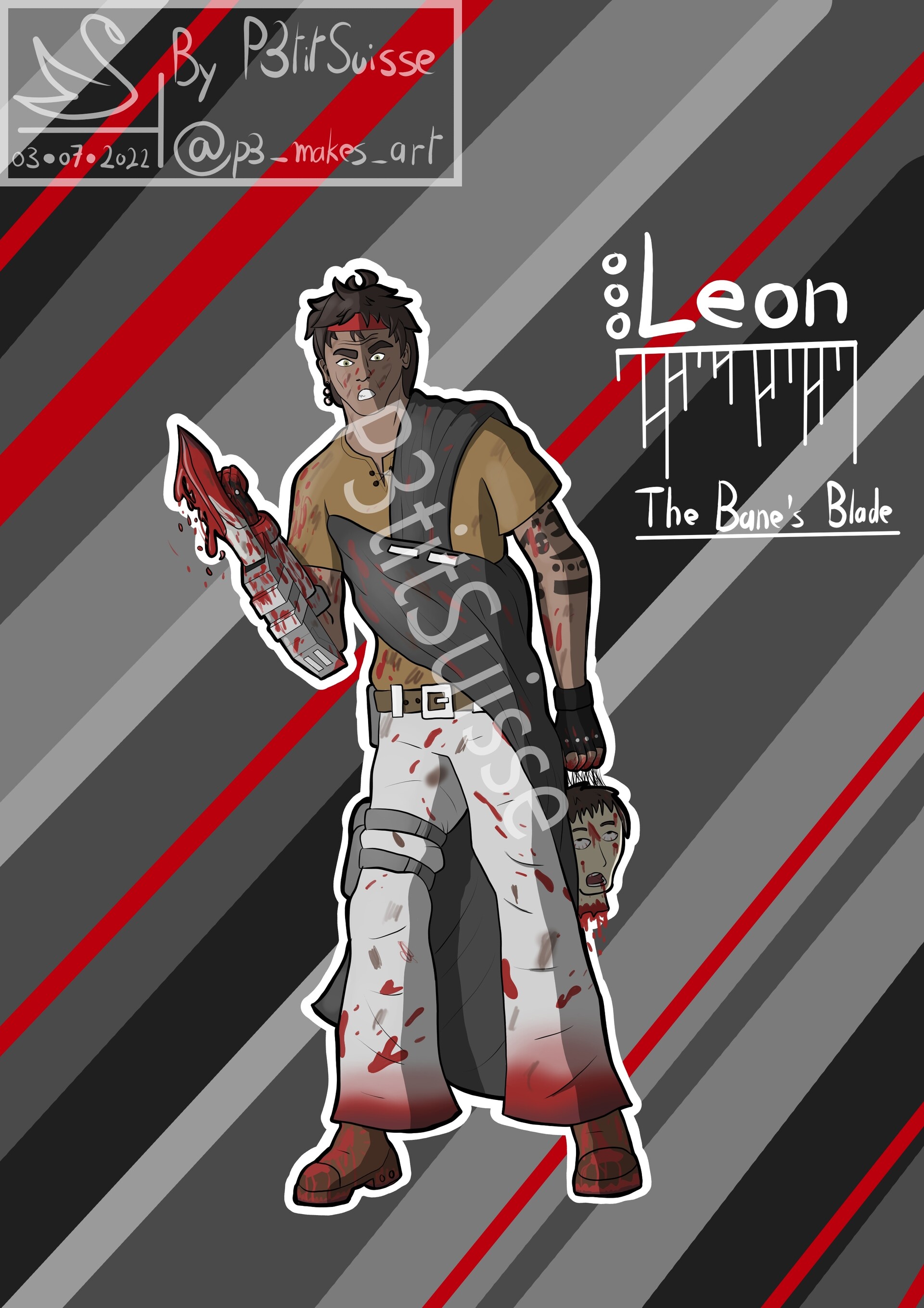 ArtStation - Character 4 : "Leon"