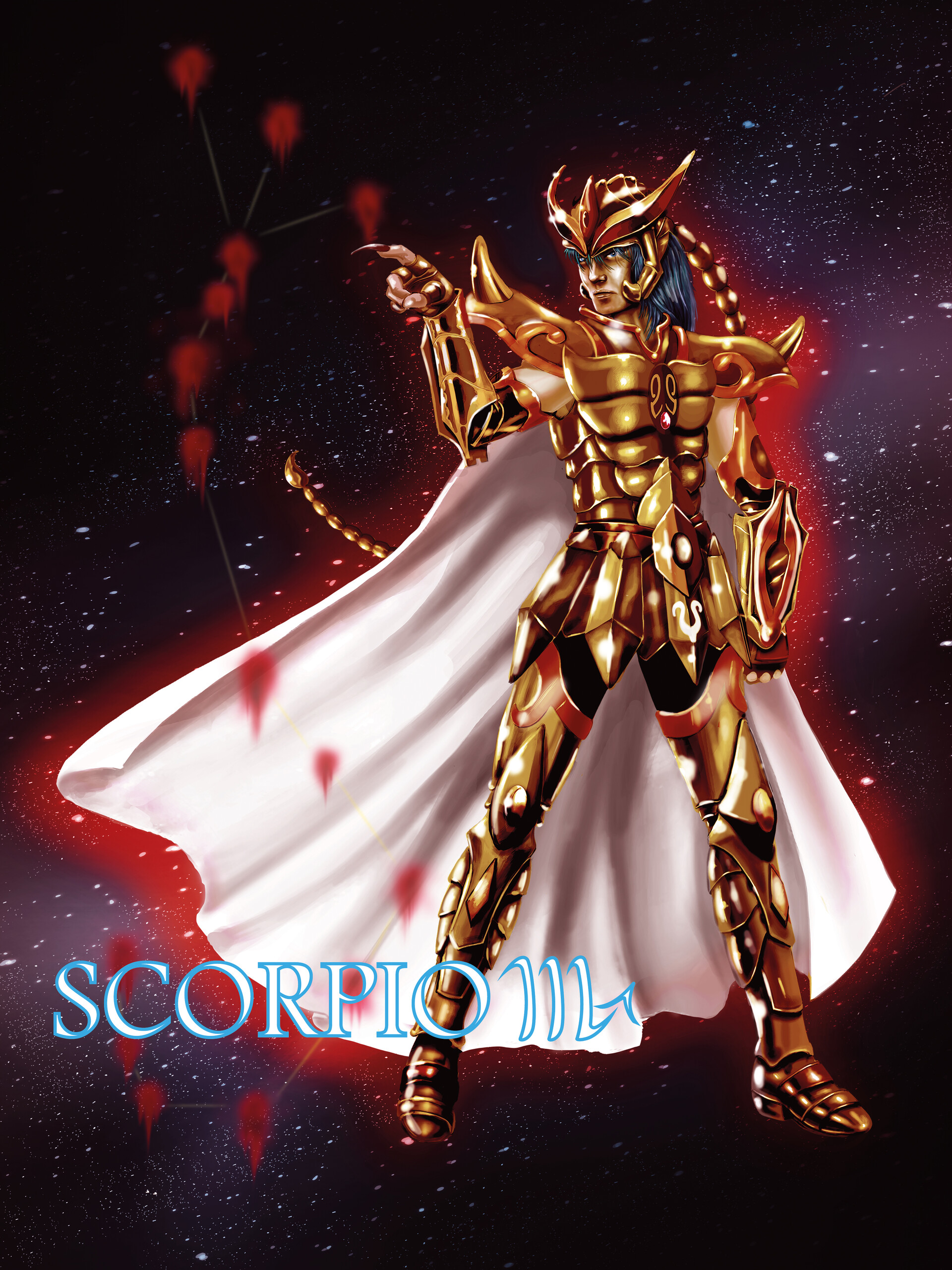 ArtStation - scorpio gold saint