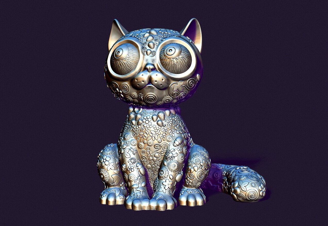 Victoria Kabanova - strawberry cat