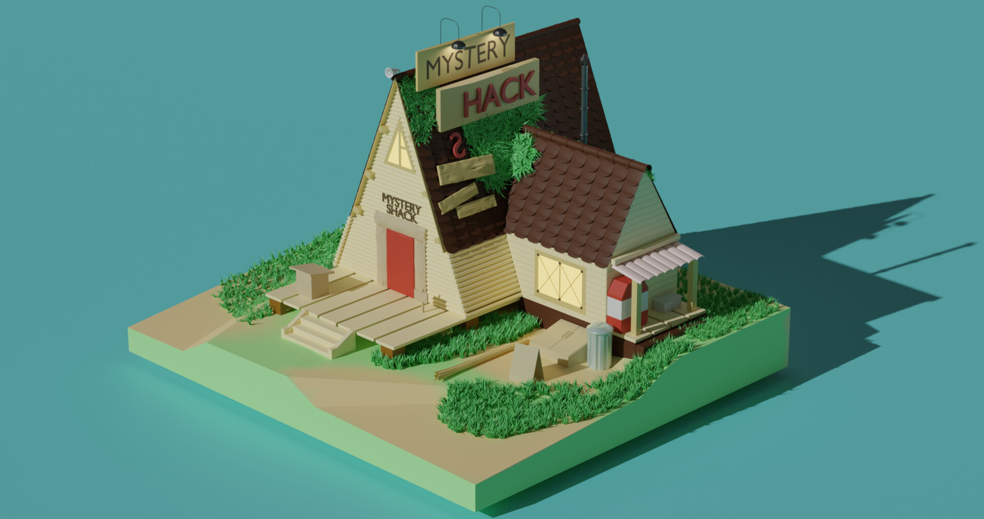 ArtStation - Mystery Shack