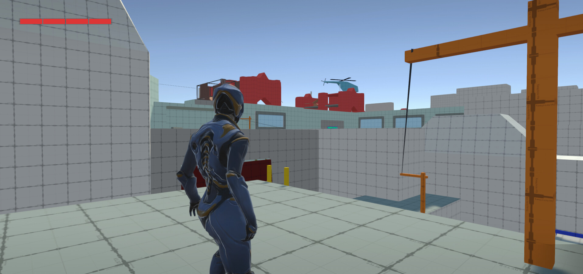 ArtStation - Example of combat level I've made during the studying