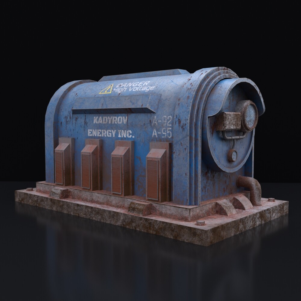 ArtStation - Power Generator / Генератор электроэнергии