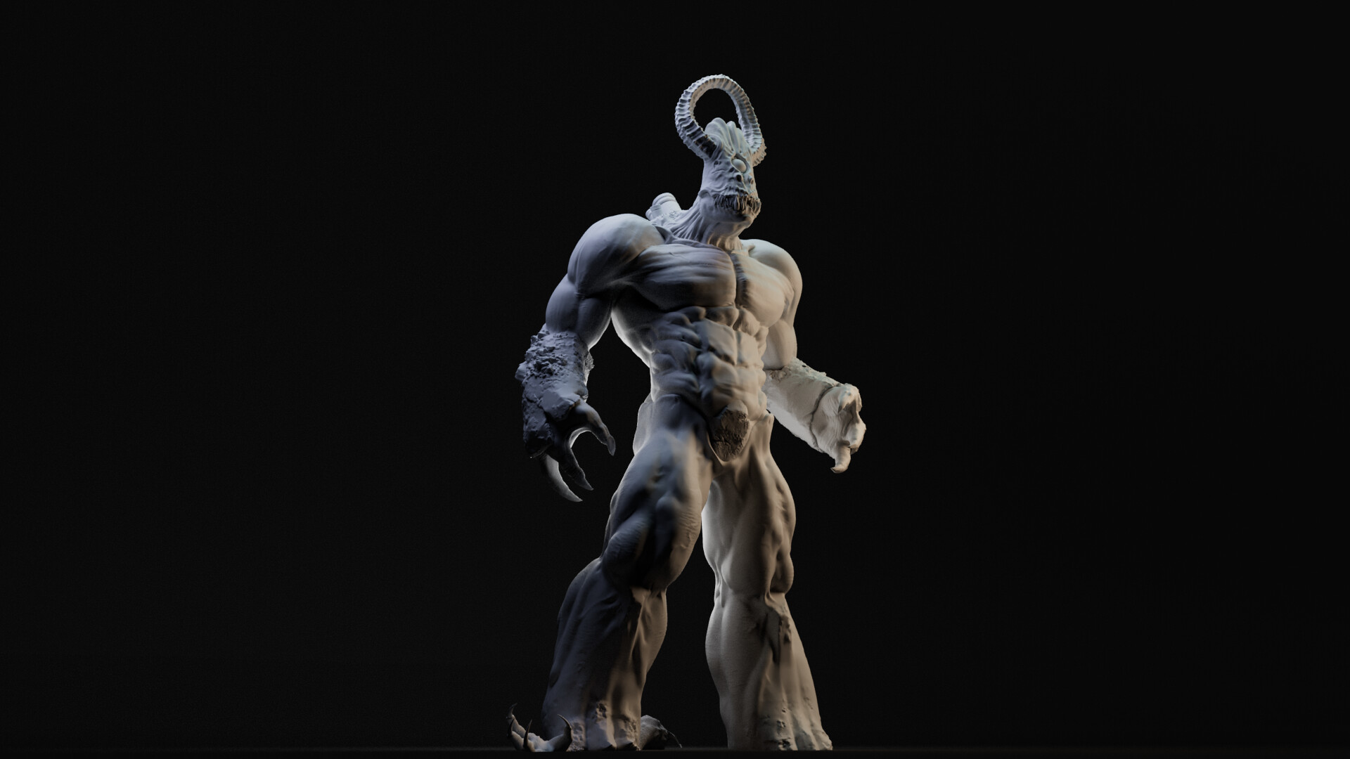 ArtStation - Demon Sculpt