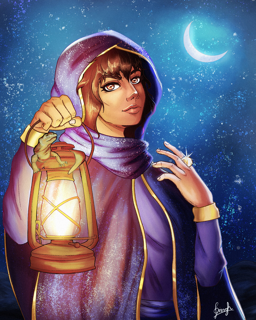 ArtStation - Loulie from The Stardust Thief