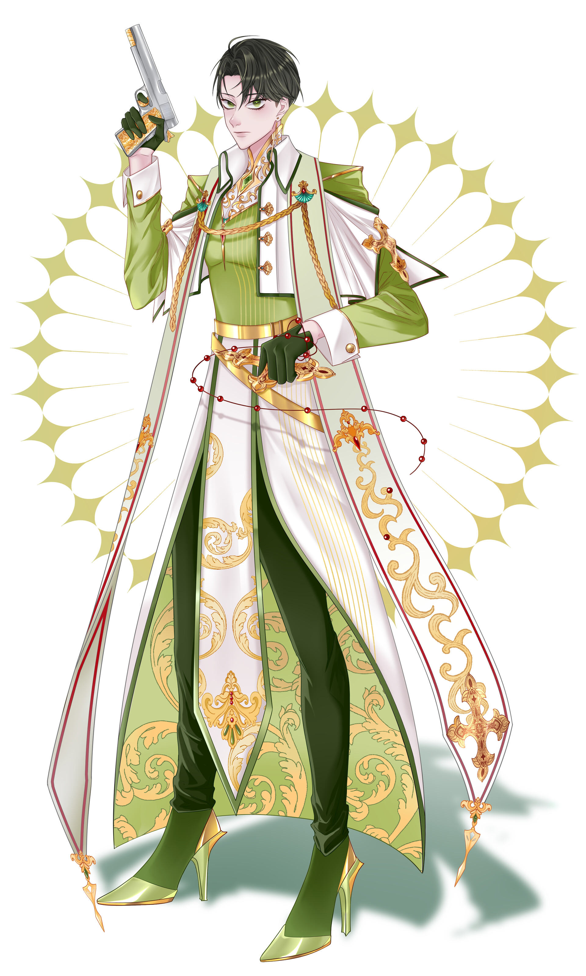 ArtStation - Priest costume design