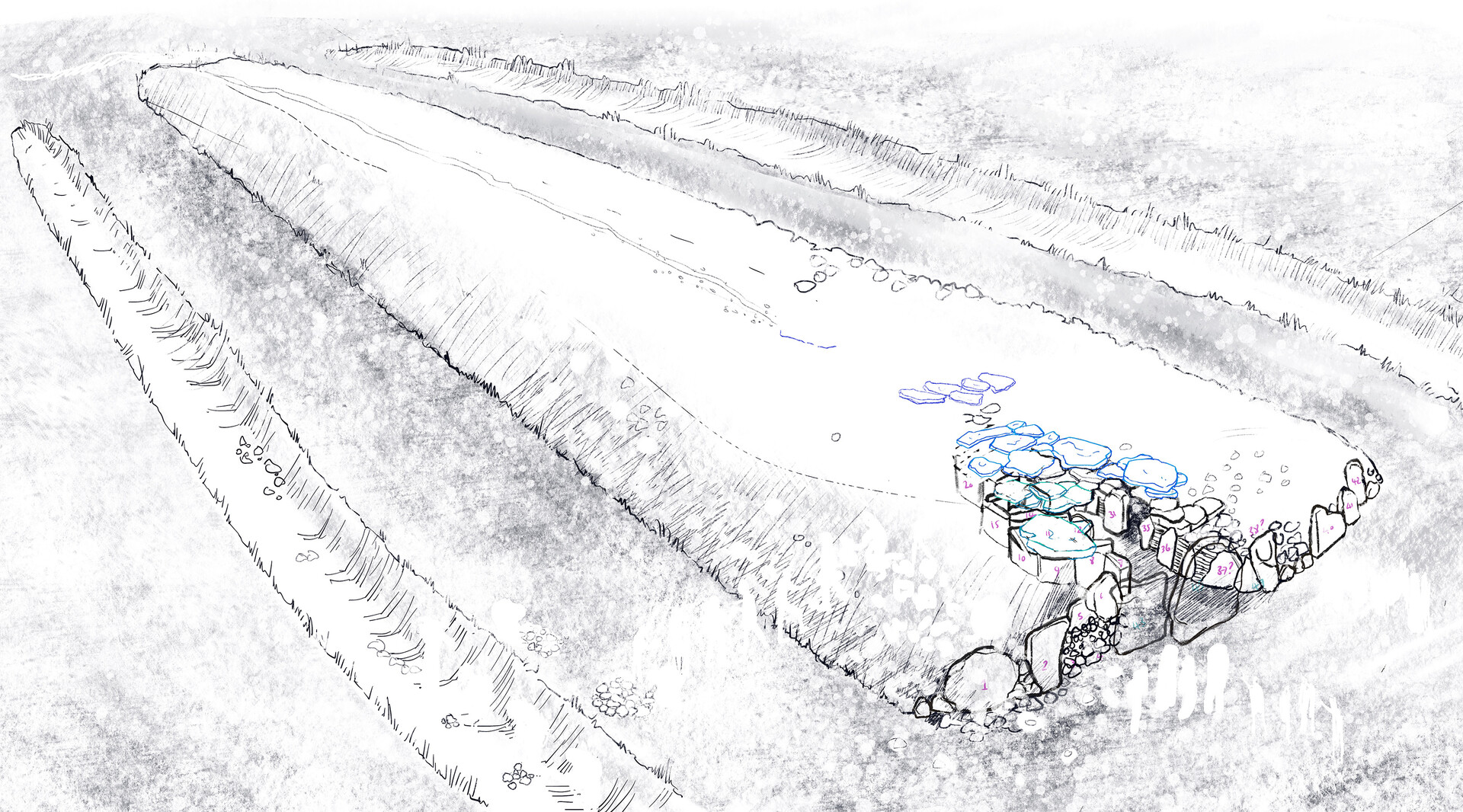 Wessex Archaeology - West Kennet Long Barrow, Wiltshire, c.3650 BC