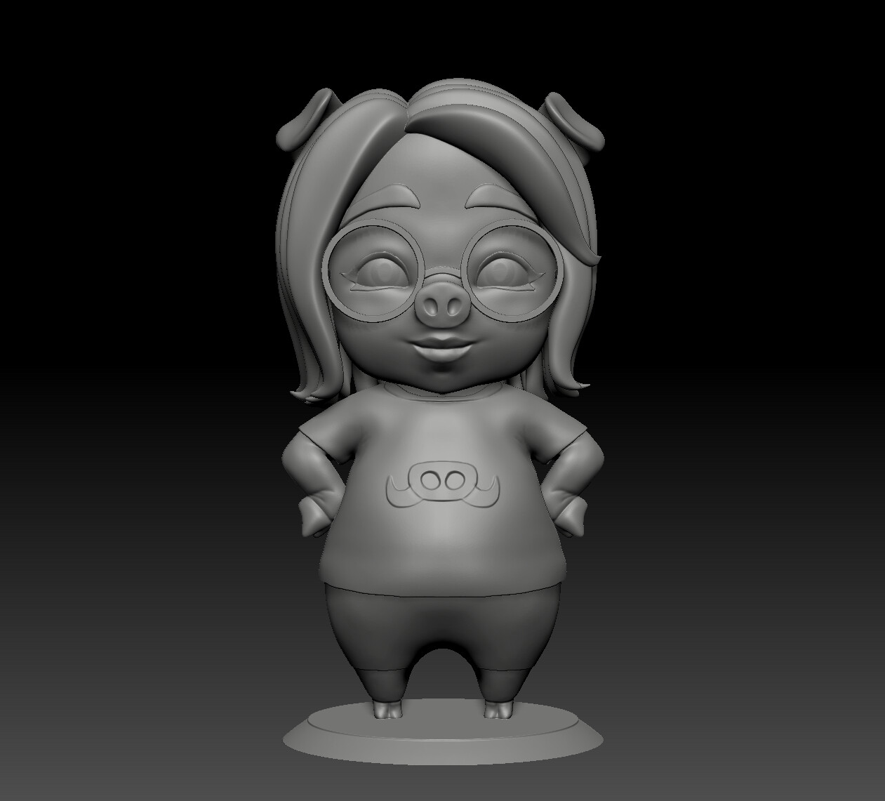 ArtStation - Piggy 3d Model