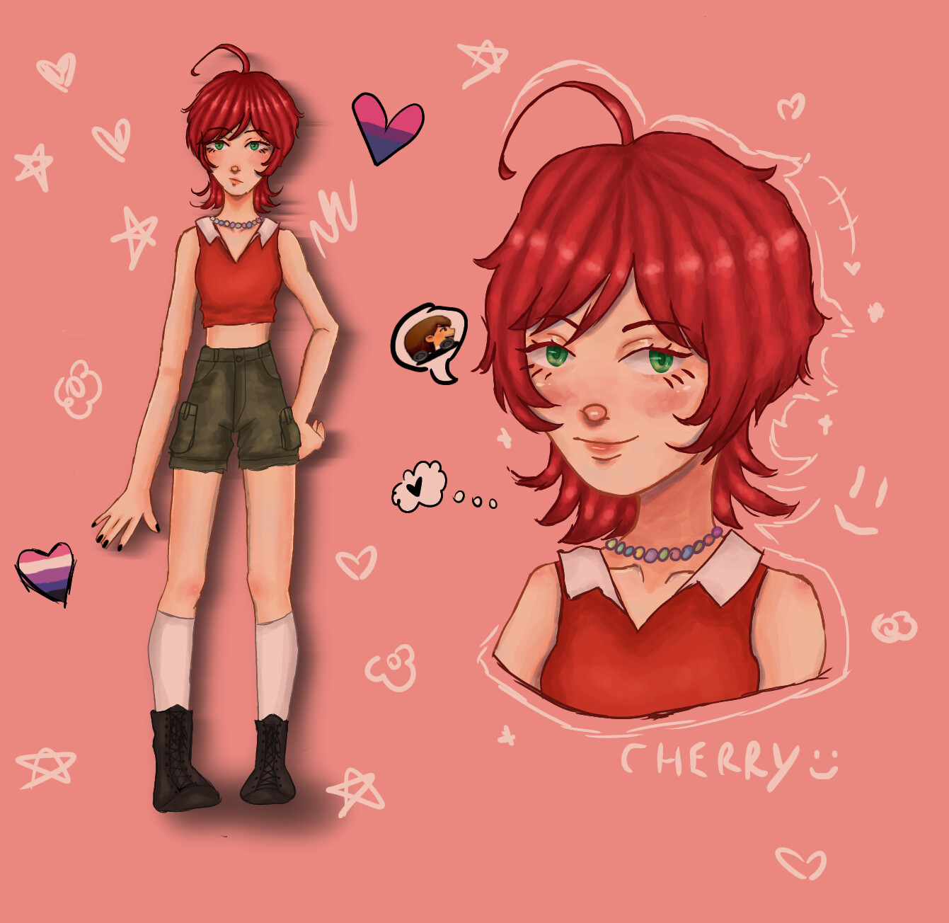 ArtStation - Cherry concept art (oc)