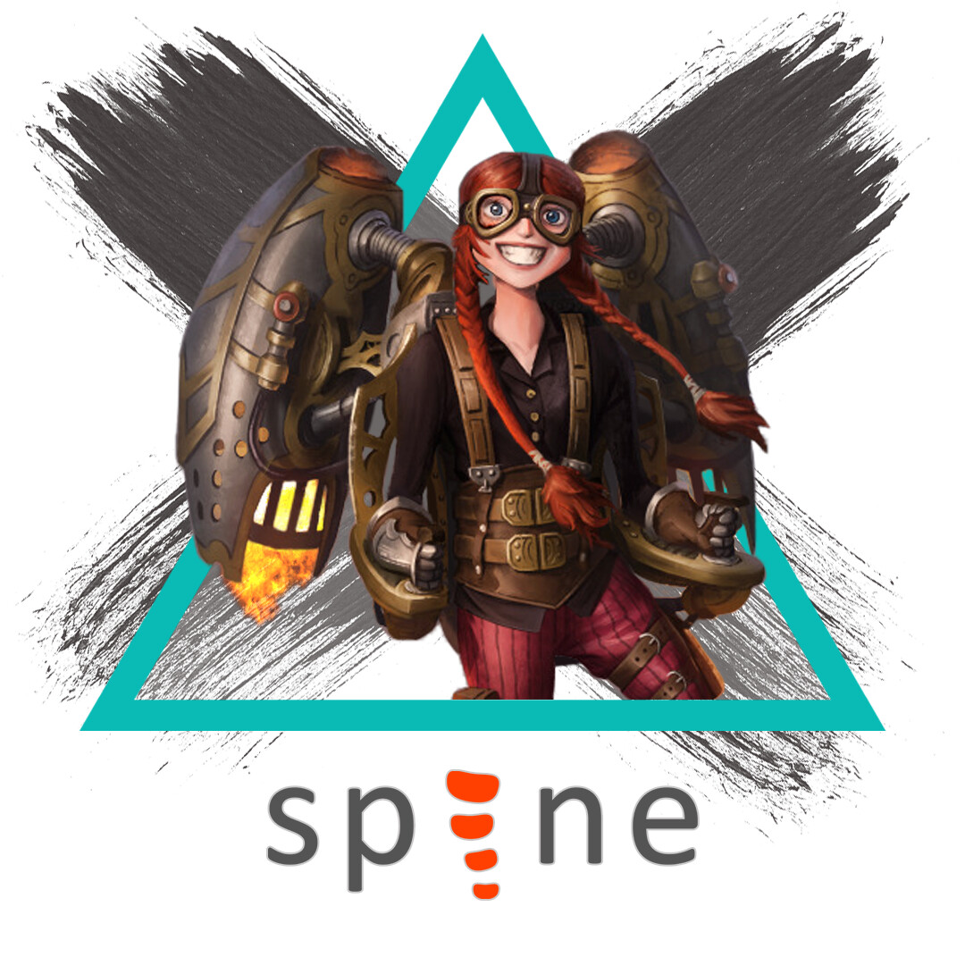 ArtStation - Girl with jetpack