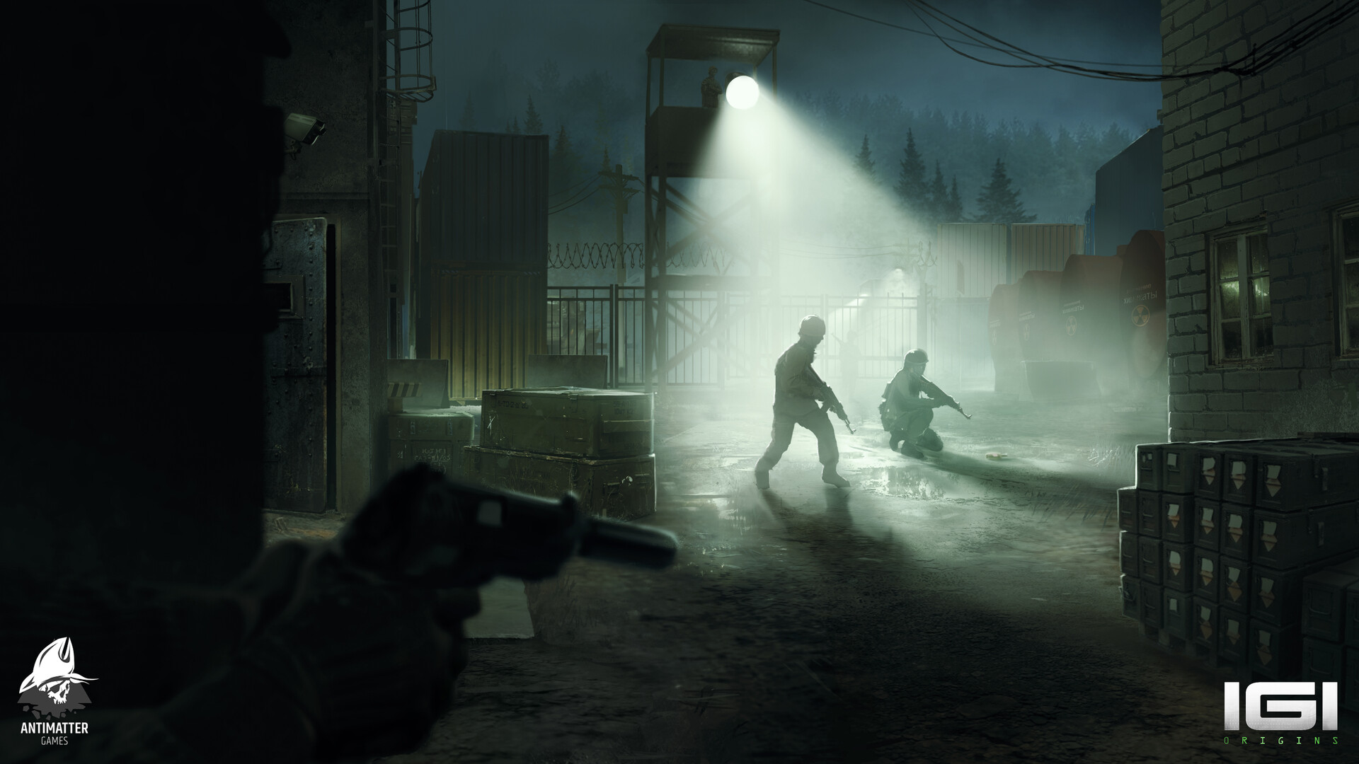 Glynn Richards - IGI Origins Player Agency Concept Art