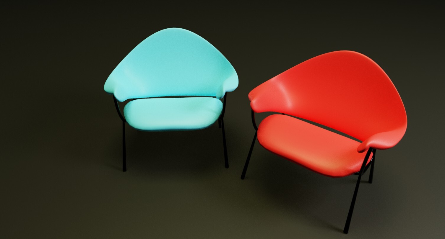 ArtStation - Chair Modeling in Blender