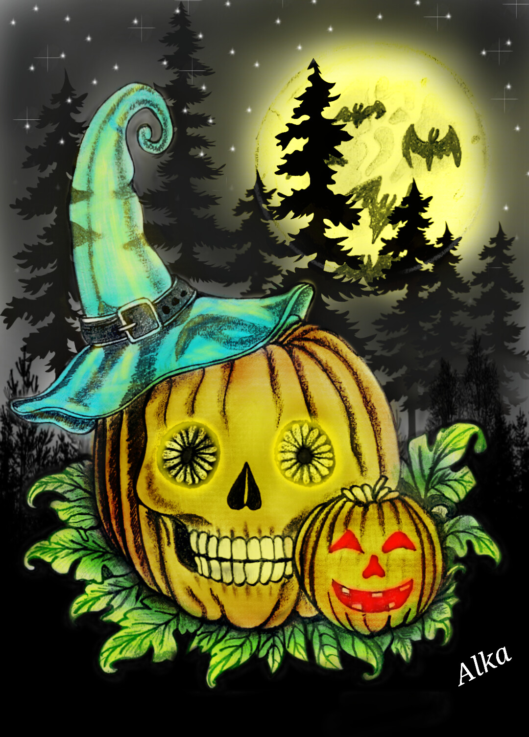 ArtStation - Halloween Pumpkin